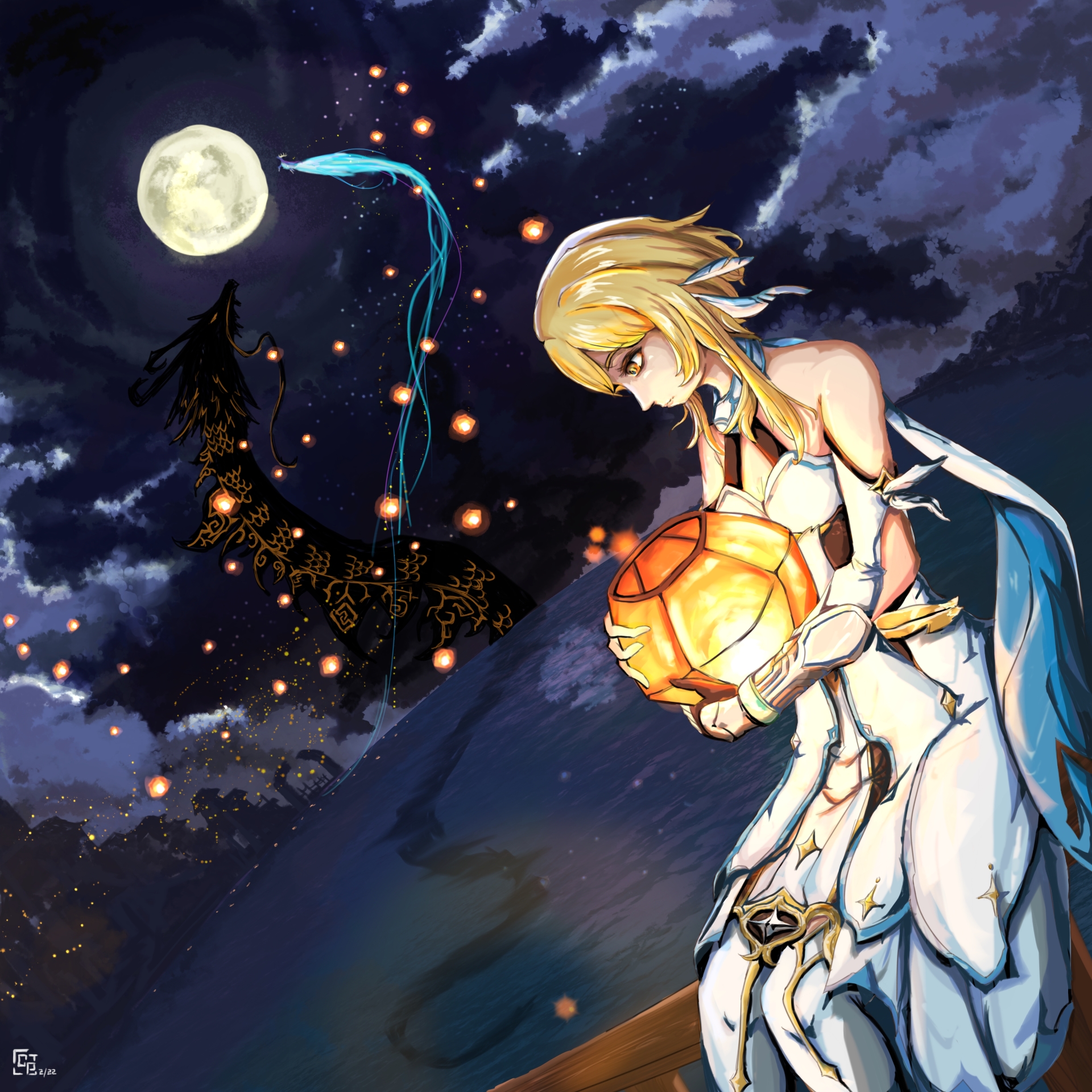 Sea of Lights - Lonely Lantern Genshin Impact | HoYoLAB