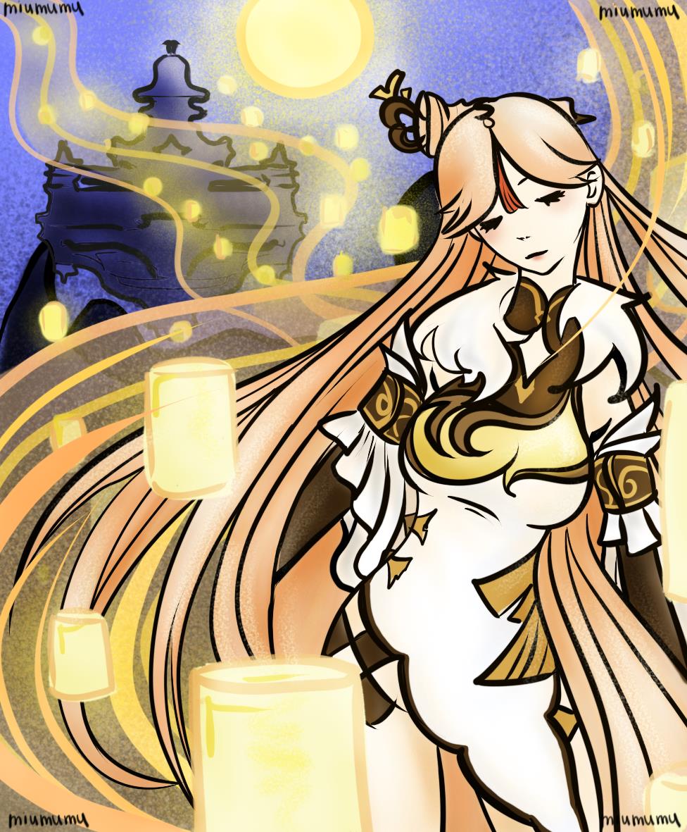 A Sea of Lights - The Elegant Jade Empress - Genshin Impact | HoYoLAB