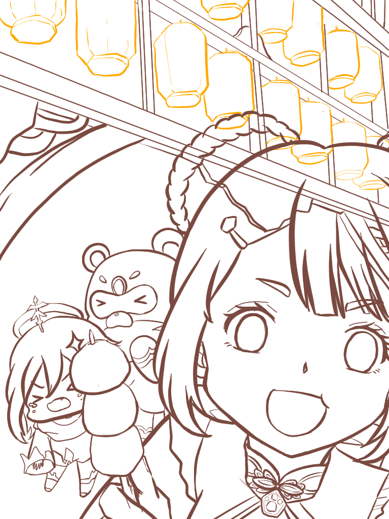 Xiangling Foodstall monster ft. paimon Genshin Impact | HoYoLAB