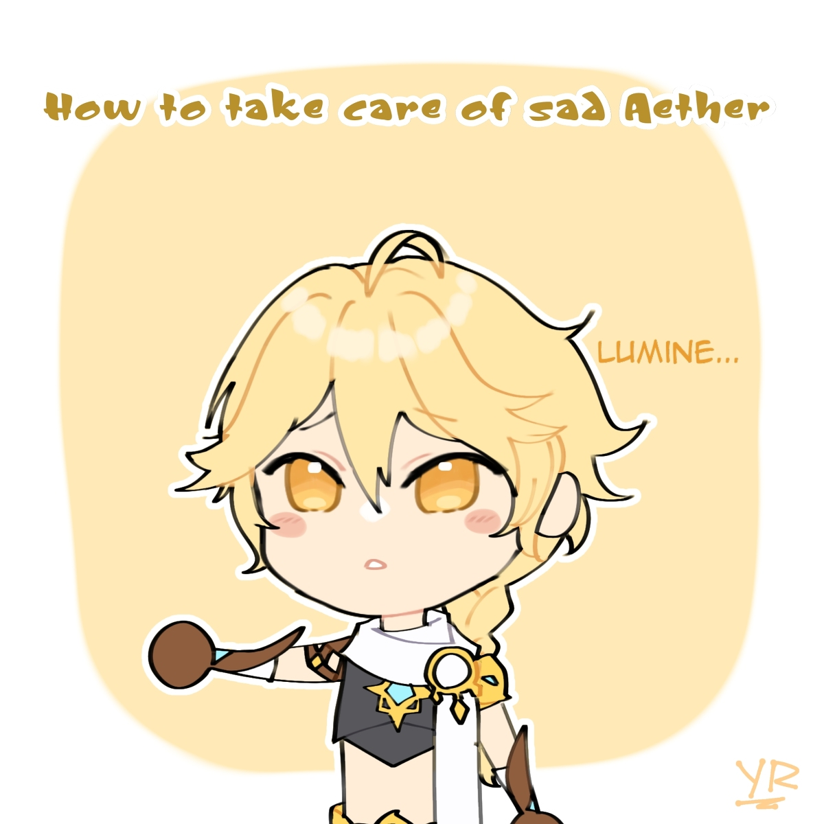 How to take care of sad Aether Genshin Impact | HoYoLAB