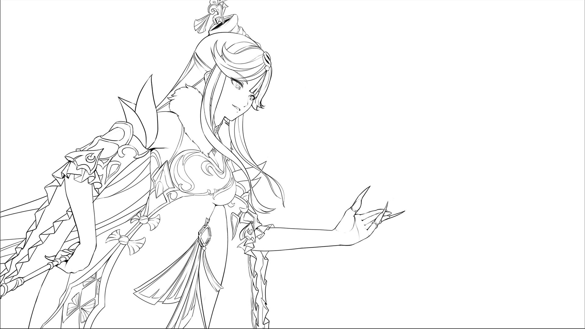 A Sea of Lights - Lady Ningguang Genshin Impact | HoYoLAB