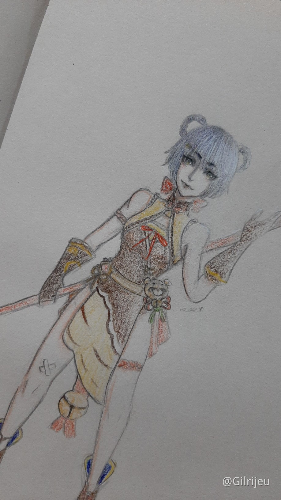 Xiangling fan art Genshin Impact | HoYoLAB