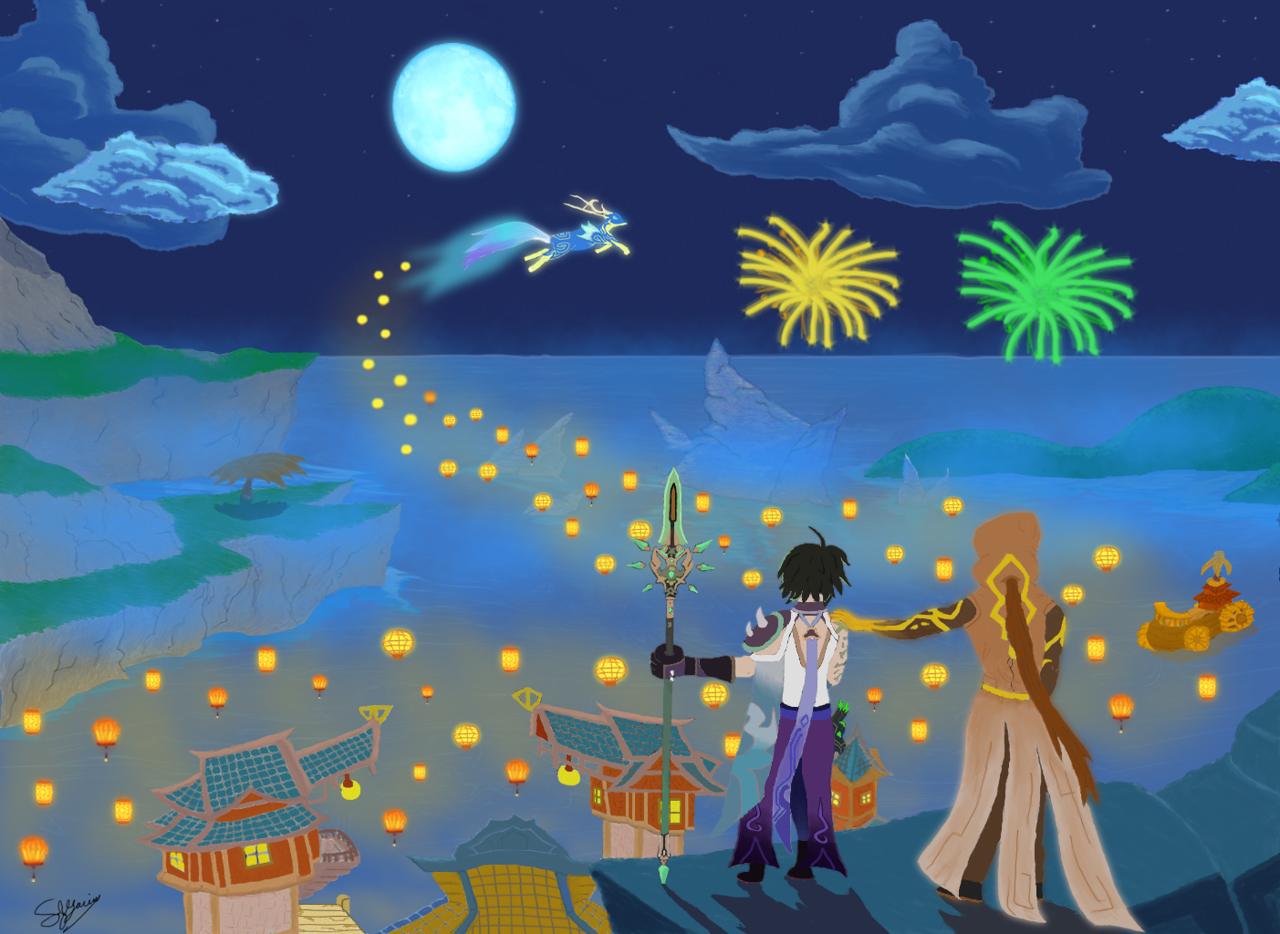 A Sea of Lights - Ancient Deities at the Lanterns Rites Festival ...