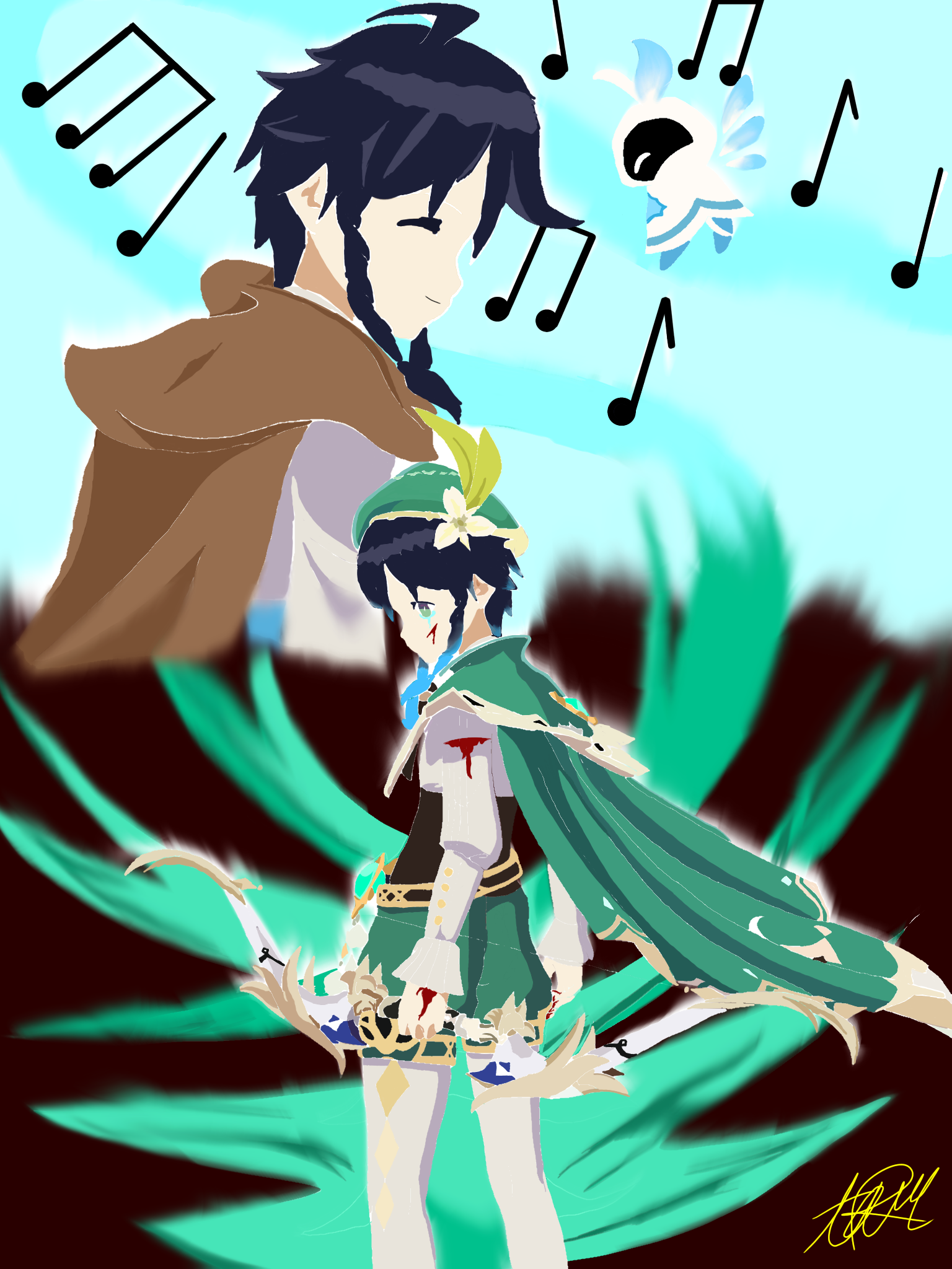 Anemo Archon Venti Genshin Impact | HoYoLAB