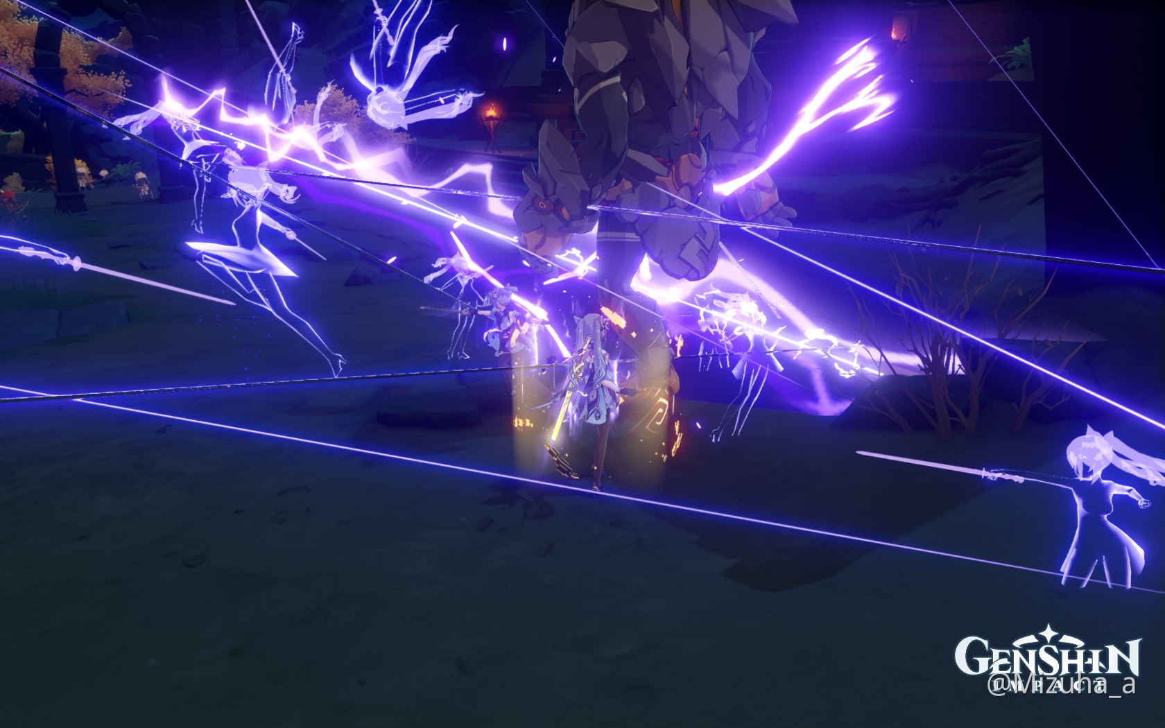 Here is another Keqing Burst Genshin Impact | HoYoLAB