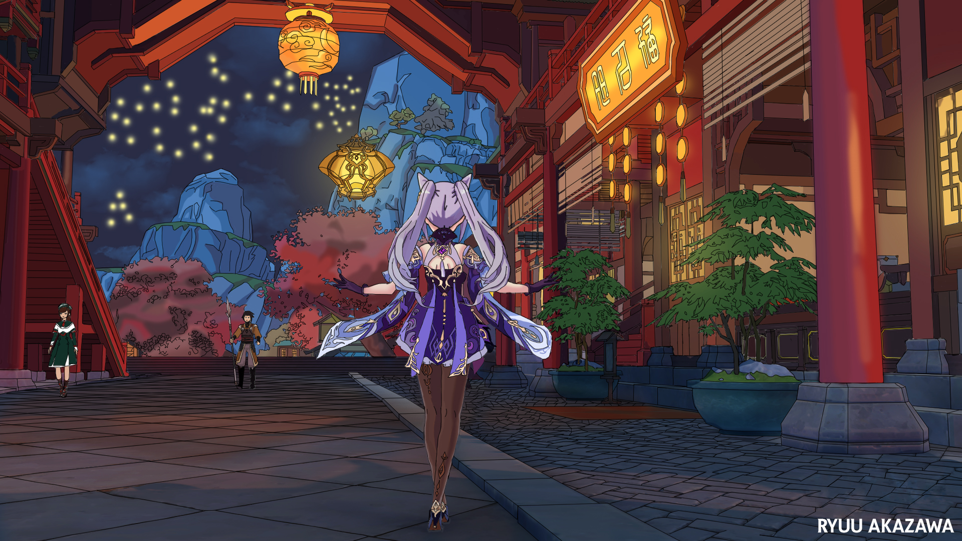 A Sea of Light - "The illuminated Yuheng" Genshin Impact | HoYoLAB