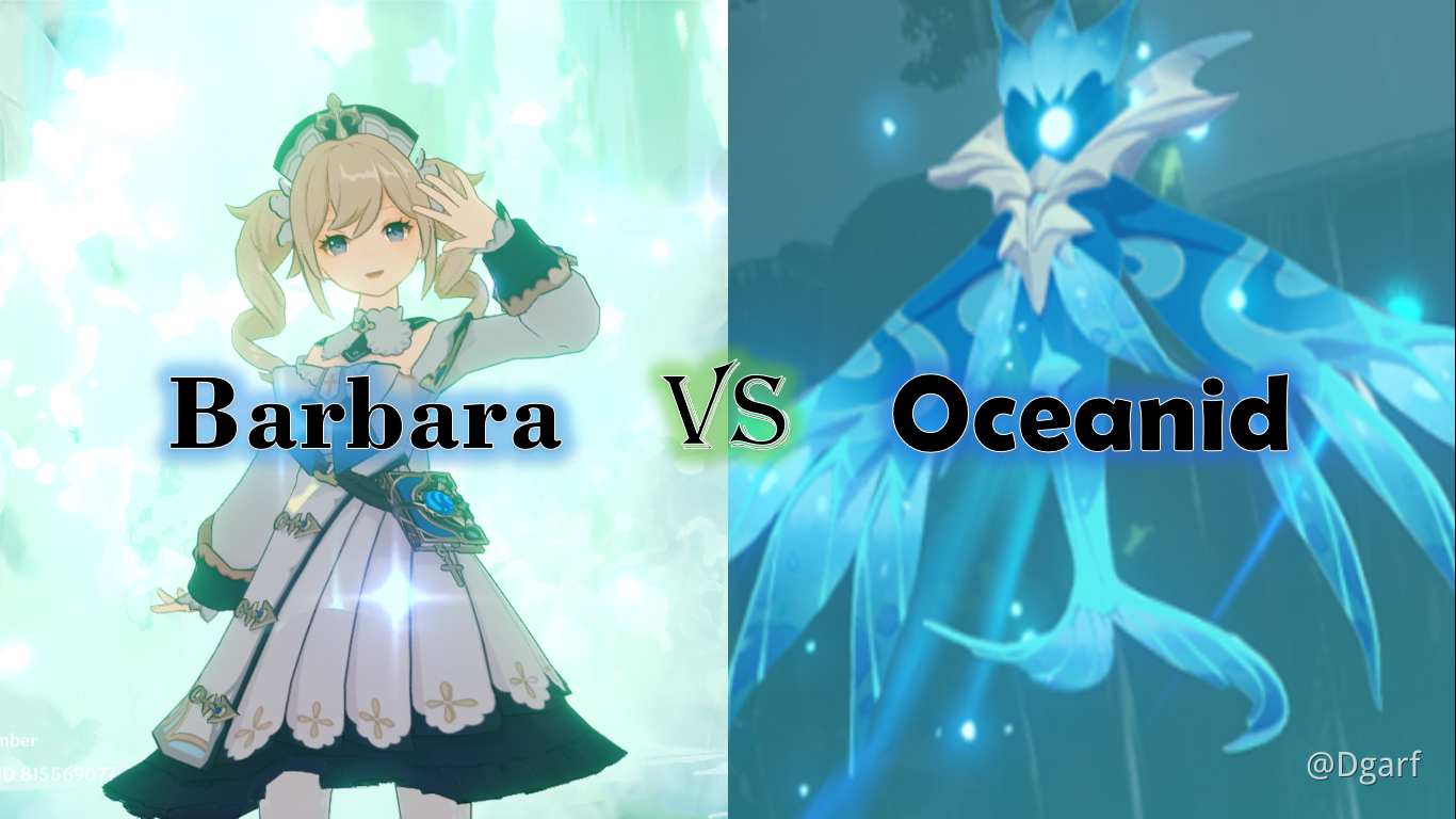 Solo Barbara VS WL7 Oceanid (Video) Genshin Impact | HoYoLAB