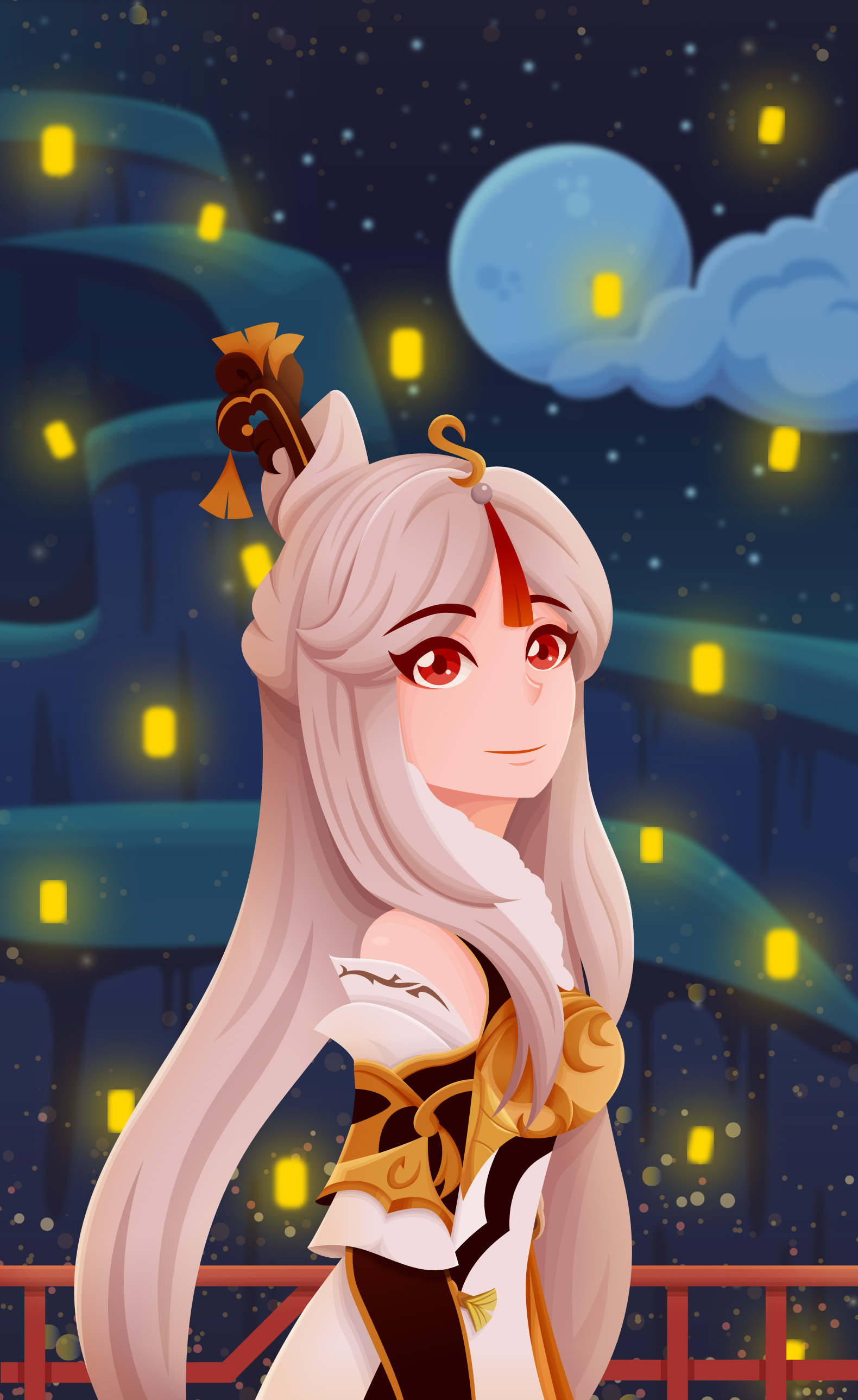 [A Sea of Lights] Strolling with Lady Ningguang Genshin Impact | HoYoLAB