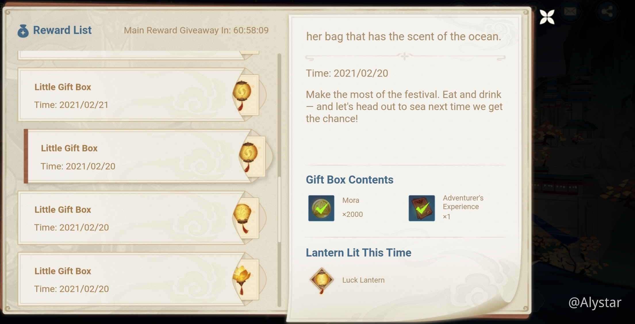 Letters from wish upon a lantern Genshin Impact | HoYoLAB