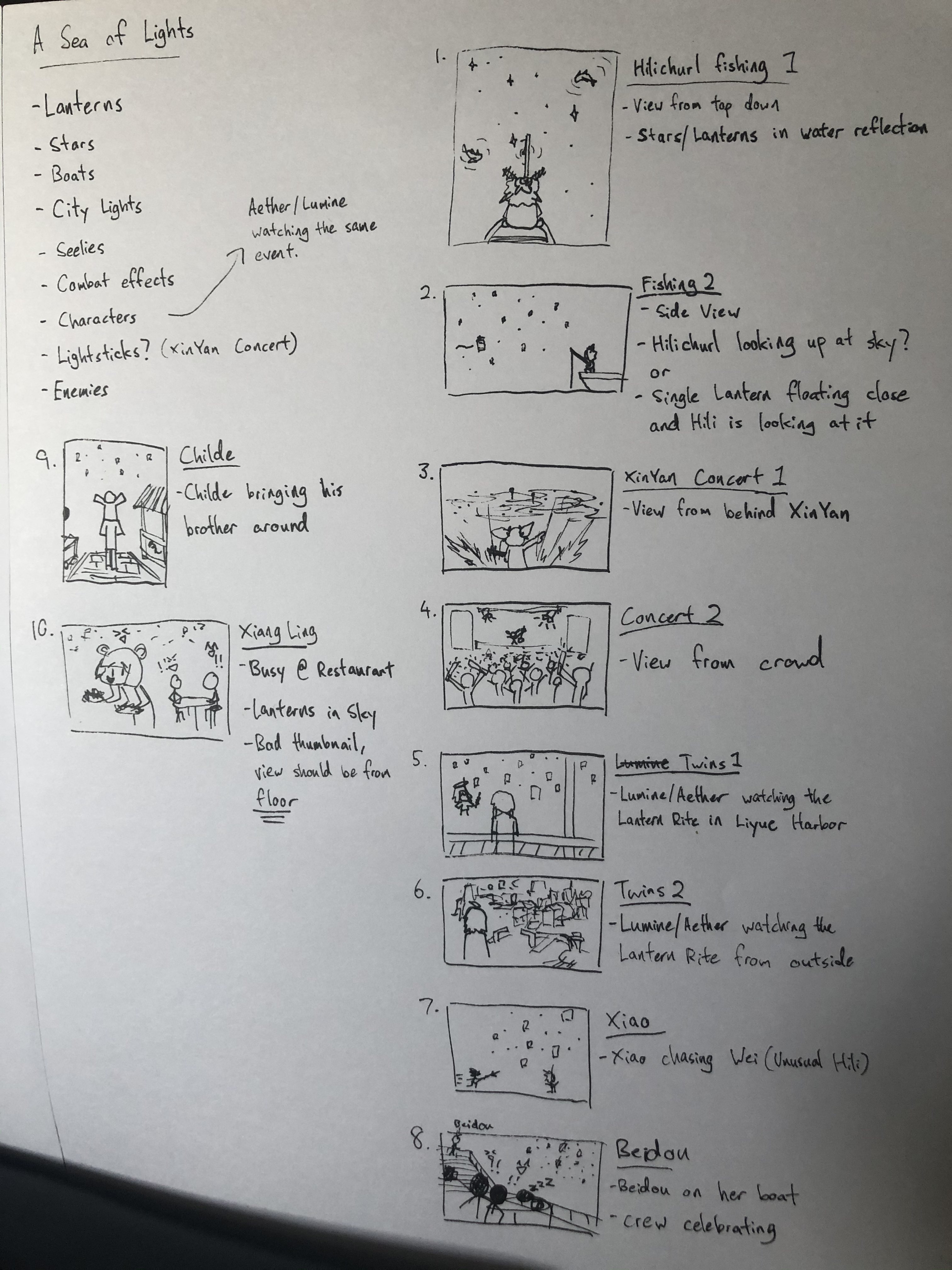 A Sea of Lights - The Crux Crew Celebrates Genshin Impact | HoYoLAB