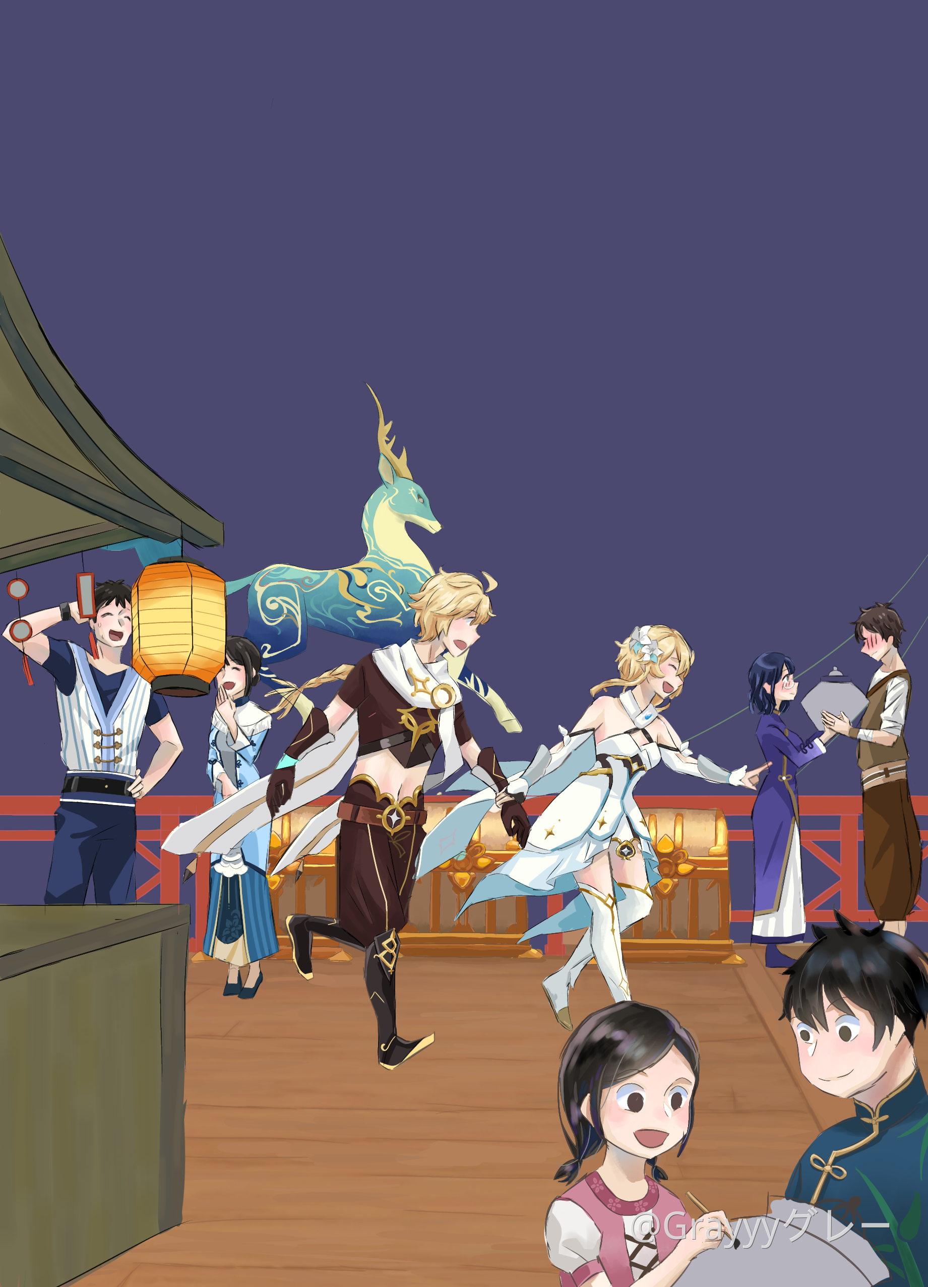 A Sea of Lights - "A Parallel Universe" Genshin Impact | HoYoLAB