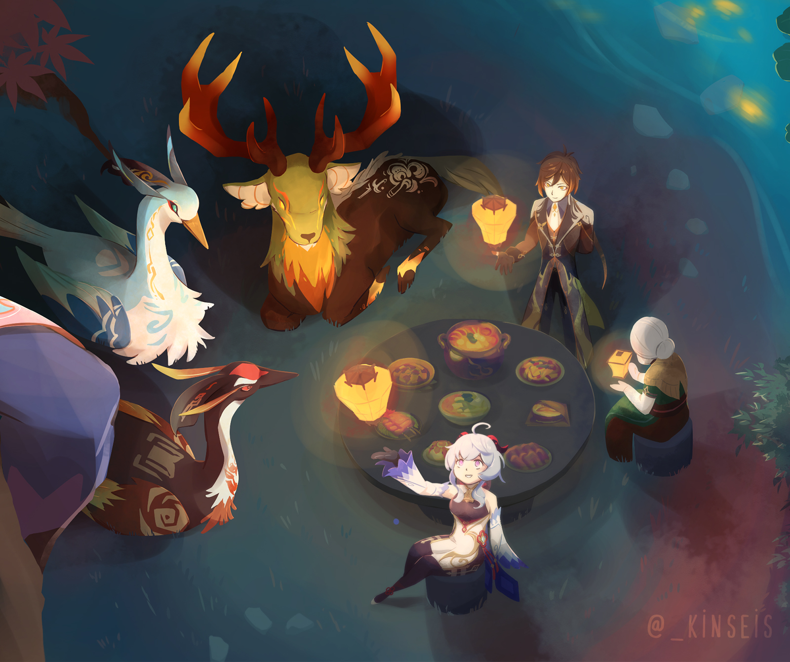 A Sea of Lights - Adepti's festival Genshin Impact | HoYoLAB