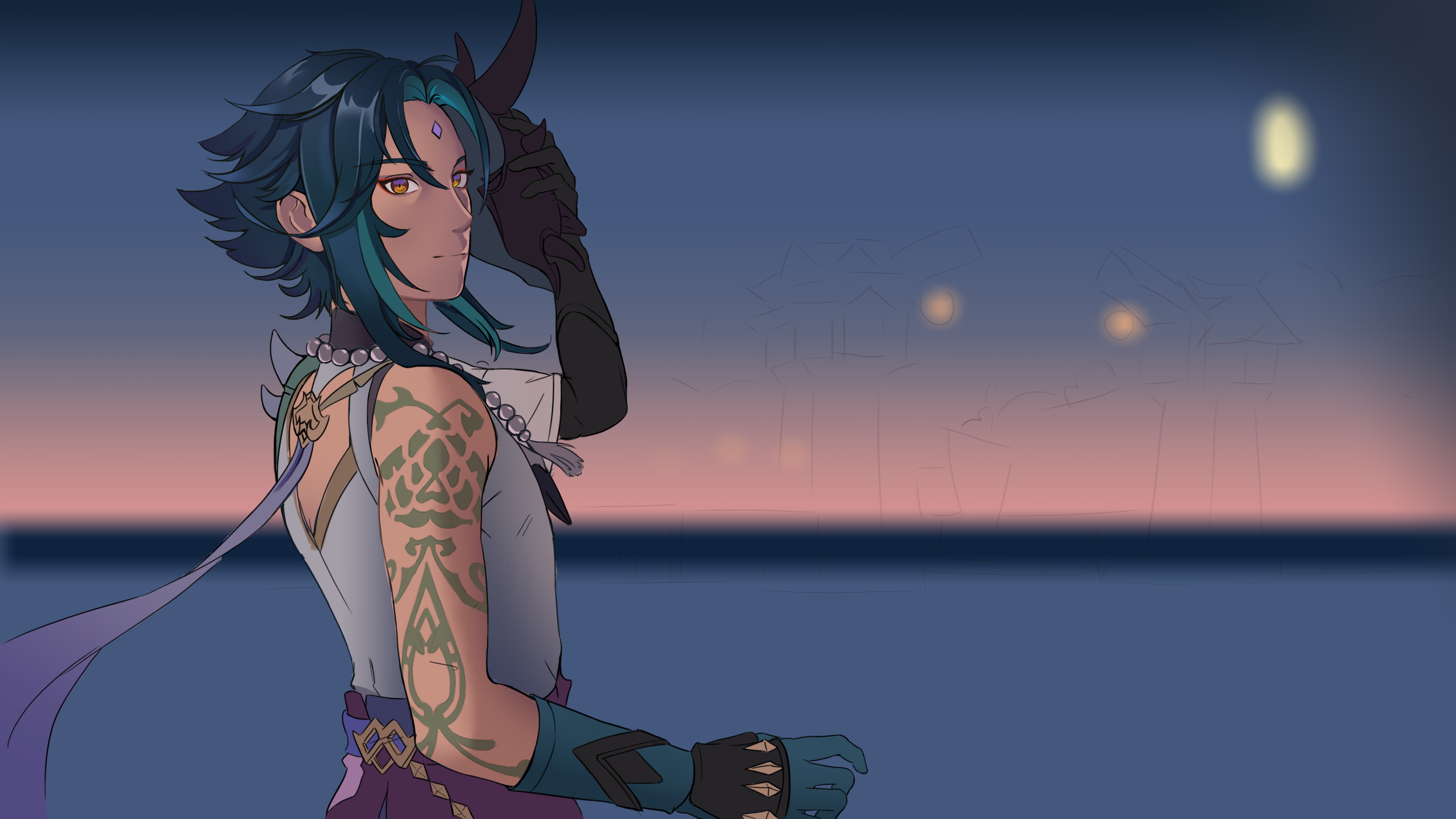 A Sea of Lights - Xiao's Respite Genshin Impact | HoYoLAB