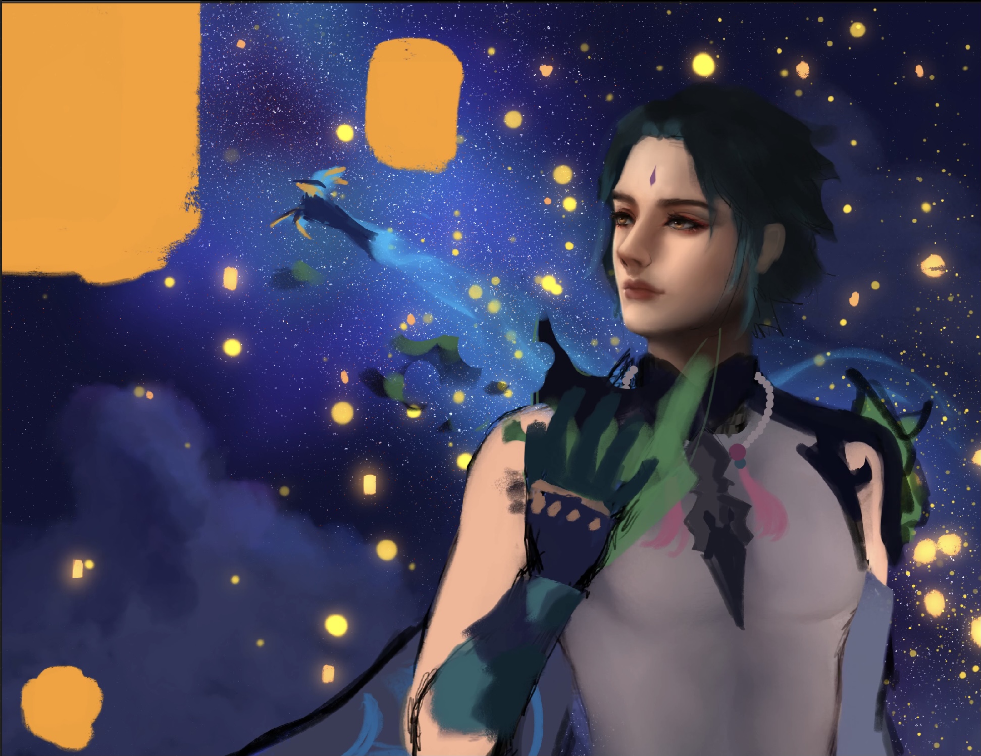 "A Sea of Lights" - Xiao's Lament Genshin Impact | HoYoLAB