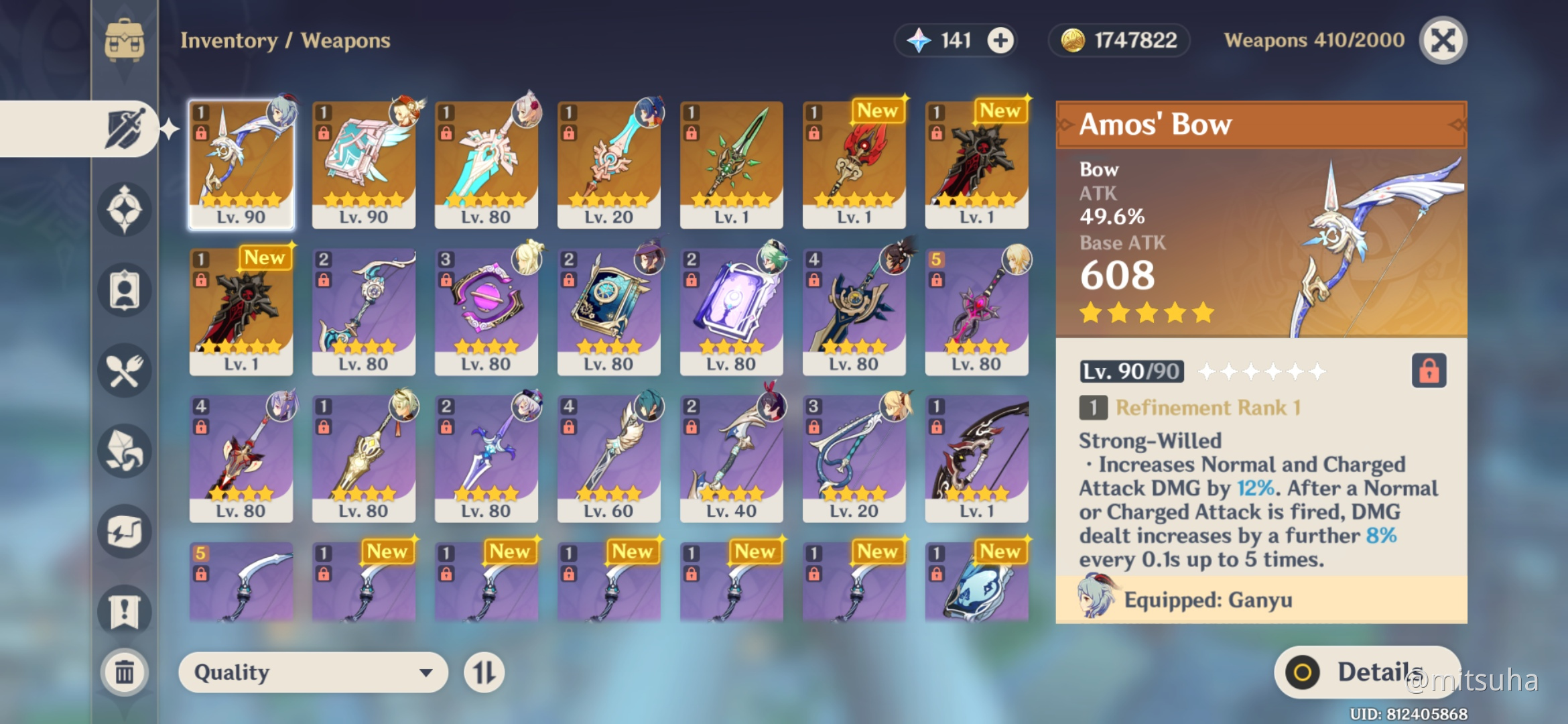 WGS or Skyward Pride for Noelle Genshin Impact | HoYoLAB