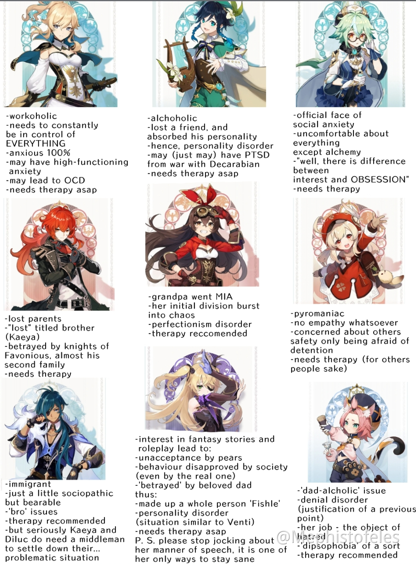 GI characters need therapy, Mondstad edition №1 Genshin Impact | HoYoLAB