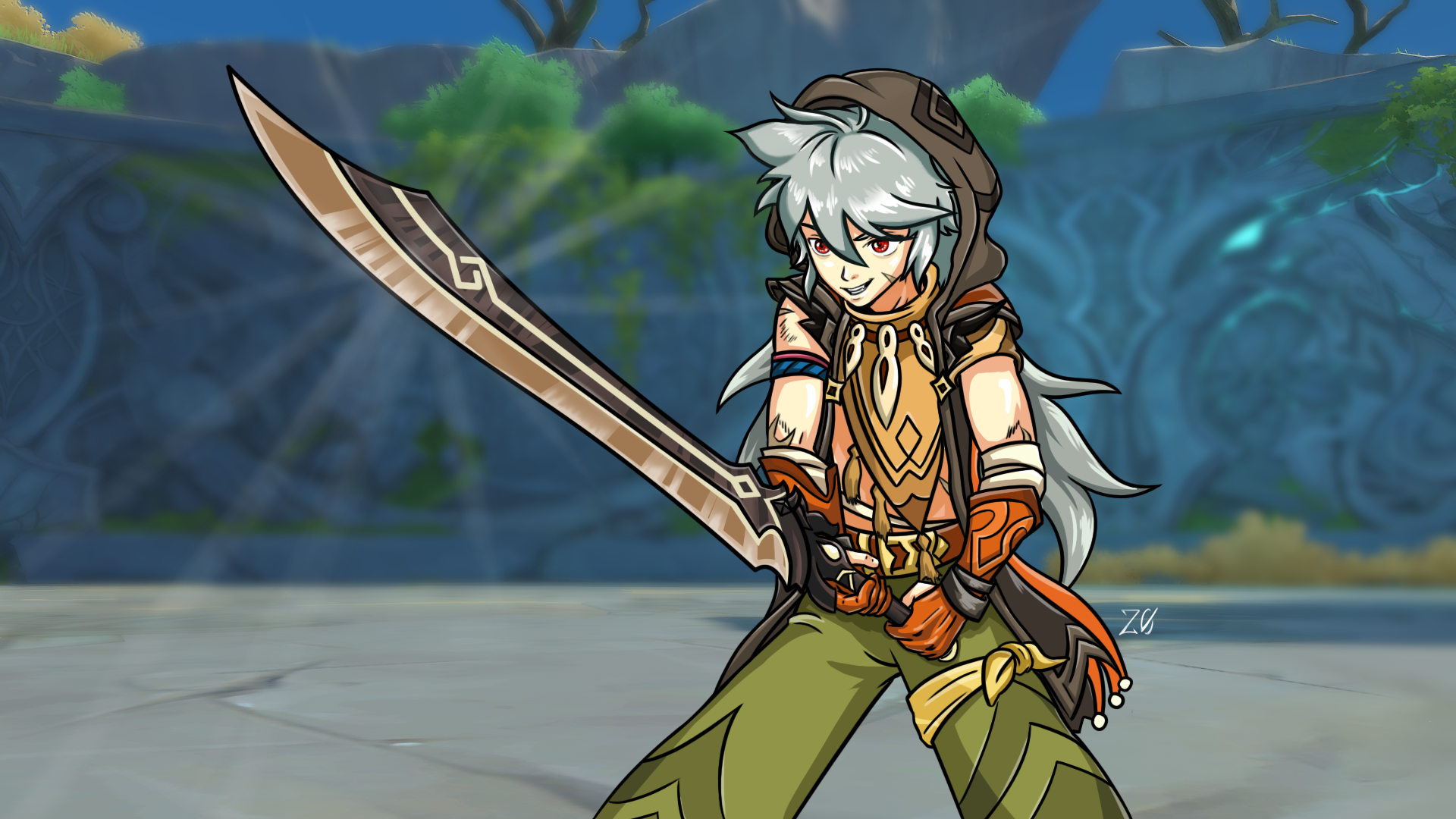 Razor - Sword's edge Genshin Impact | HoYoLAB