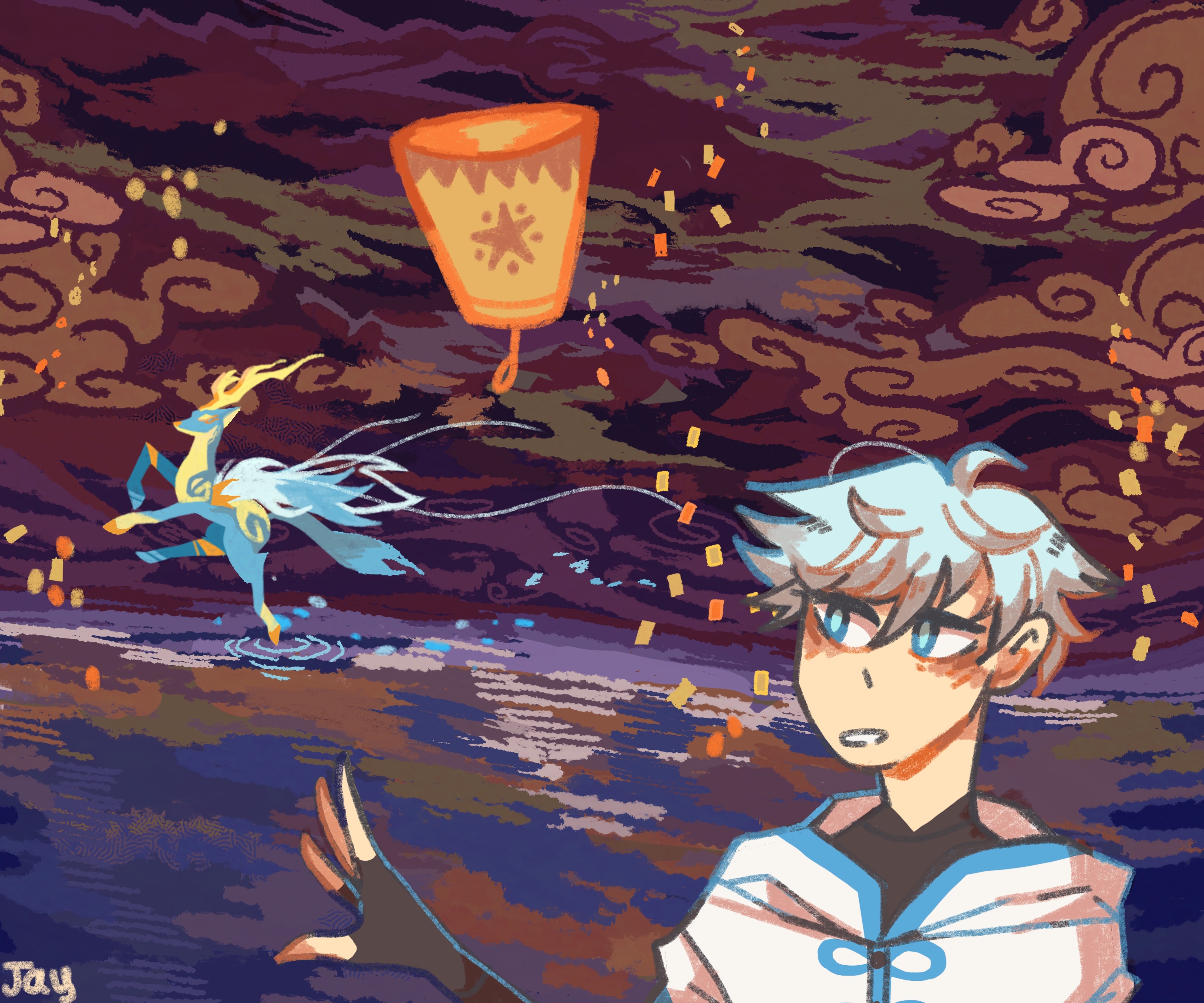 The Sea of lights- yun’s adventure Genshin Impact | HoYoLAB