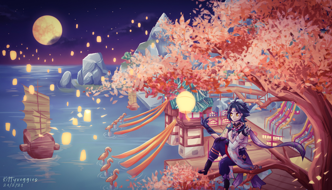 A Sea of Lights - The Yaksha's Wish Genshin Impact | HoYoLAB