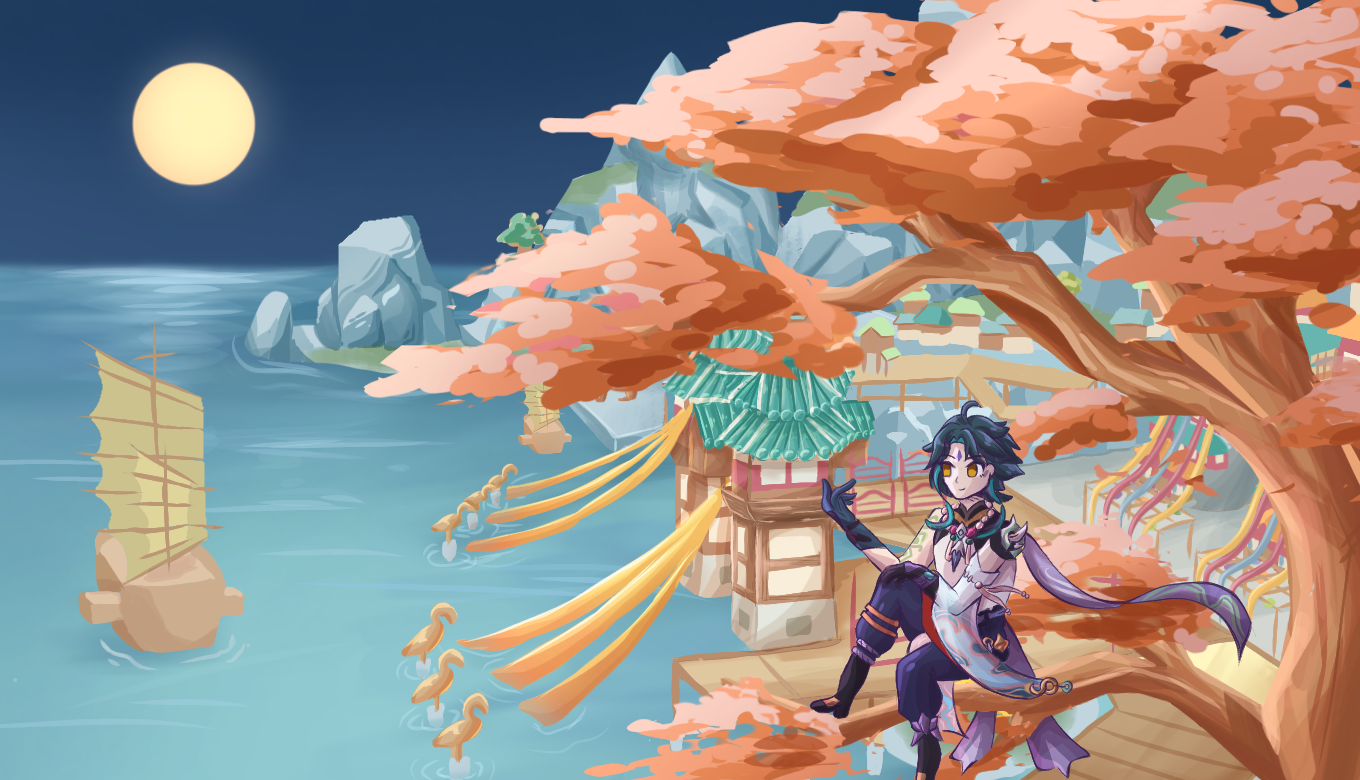 A Sea of Lights - The Yaksha's Wish Genshin Impact | HoYoLAB