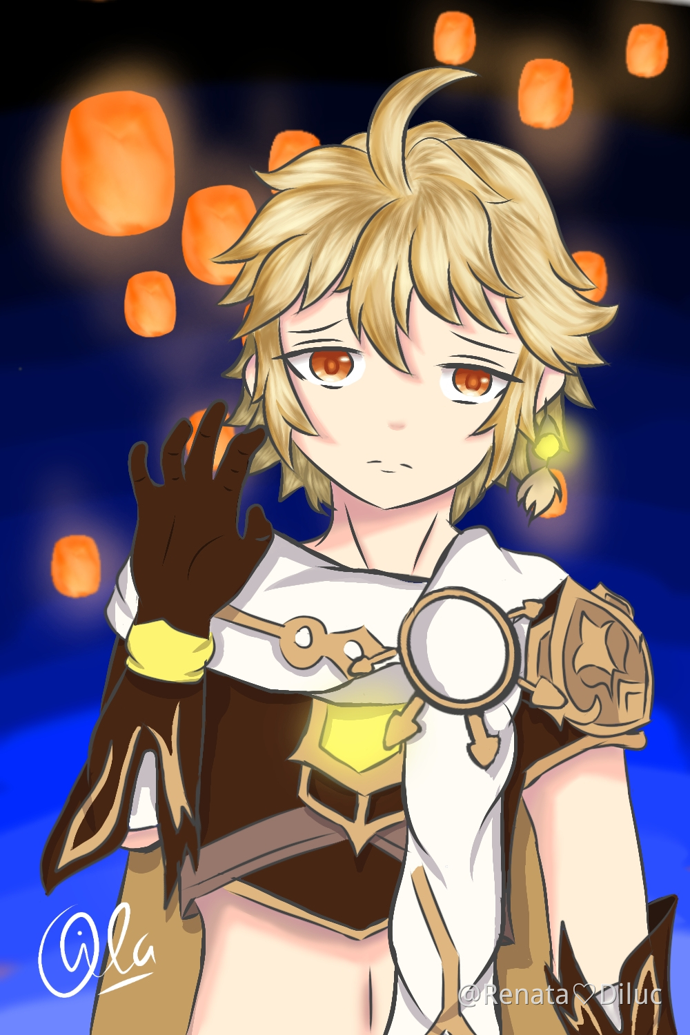 A sea of light - Aether Genshin Impact | HoYoLAB