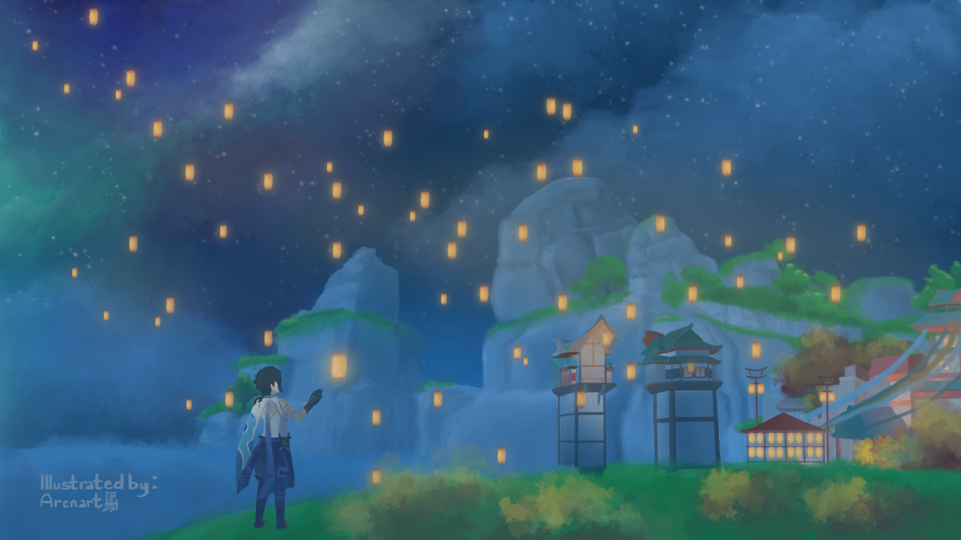 A Touch of Liyue Lights Genshin Impact | HoYoLAB