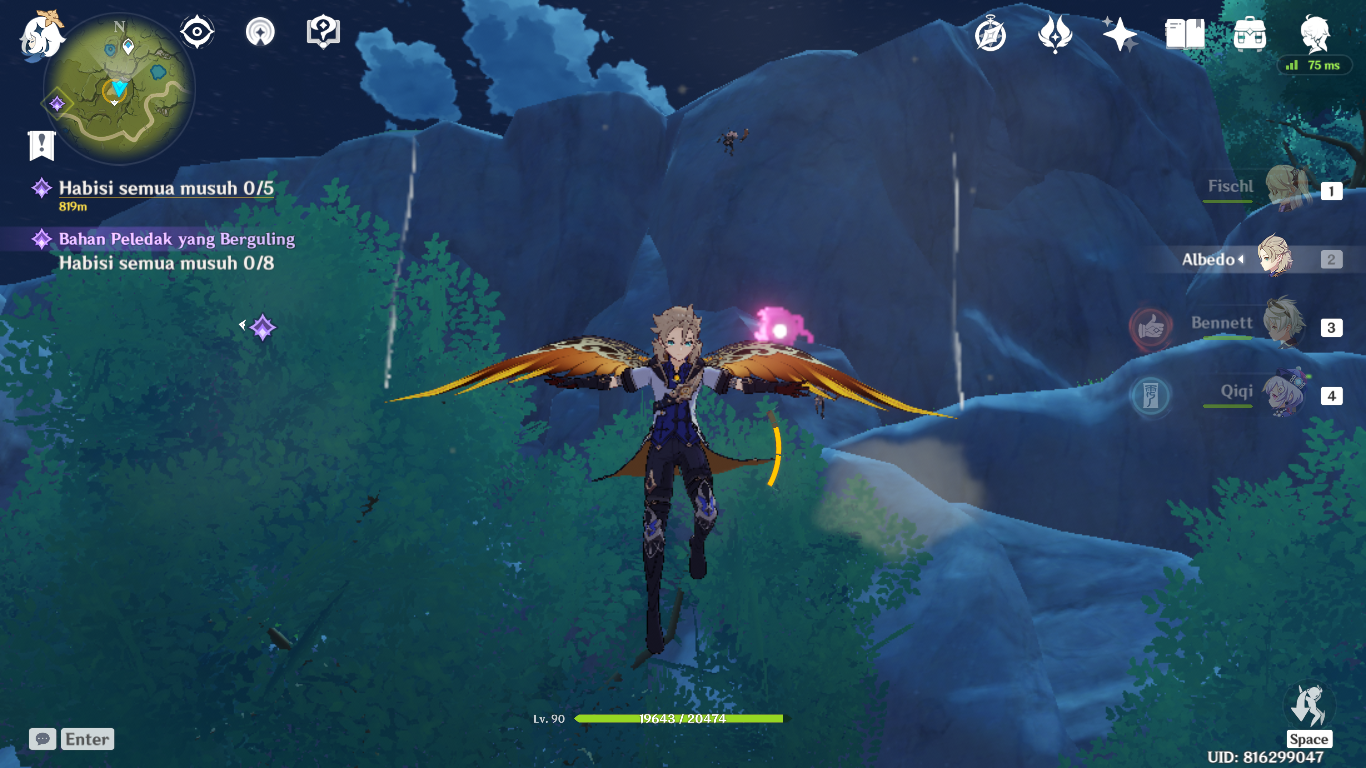 bruh Those hillicurl was really trying so hard to catch me ... Genshin ...