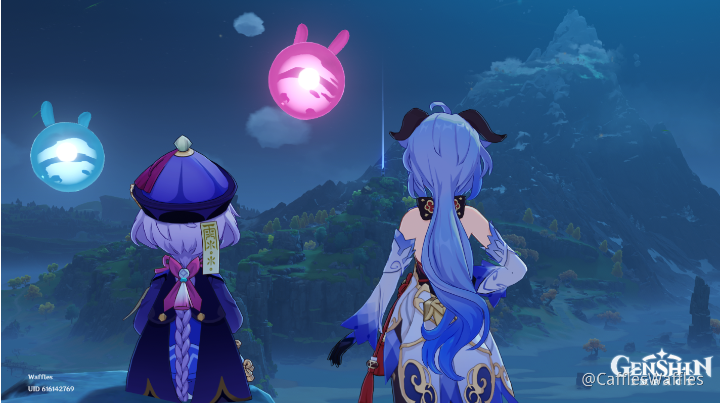 The moment when I pulled for Ganyu, and pity QiQi