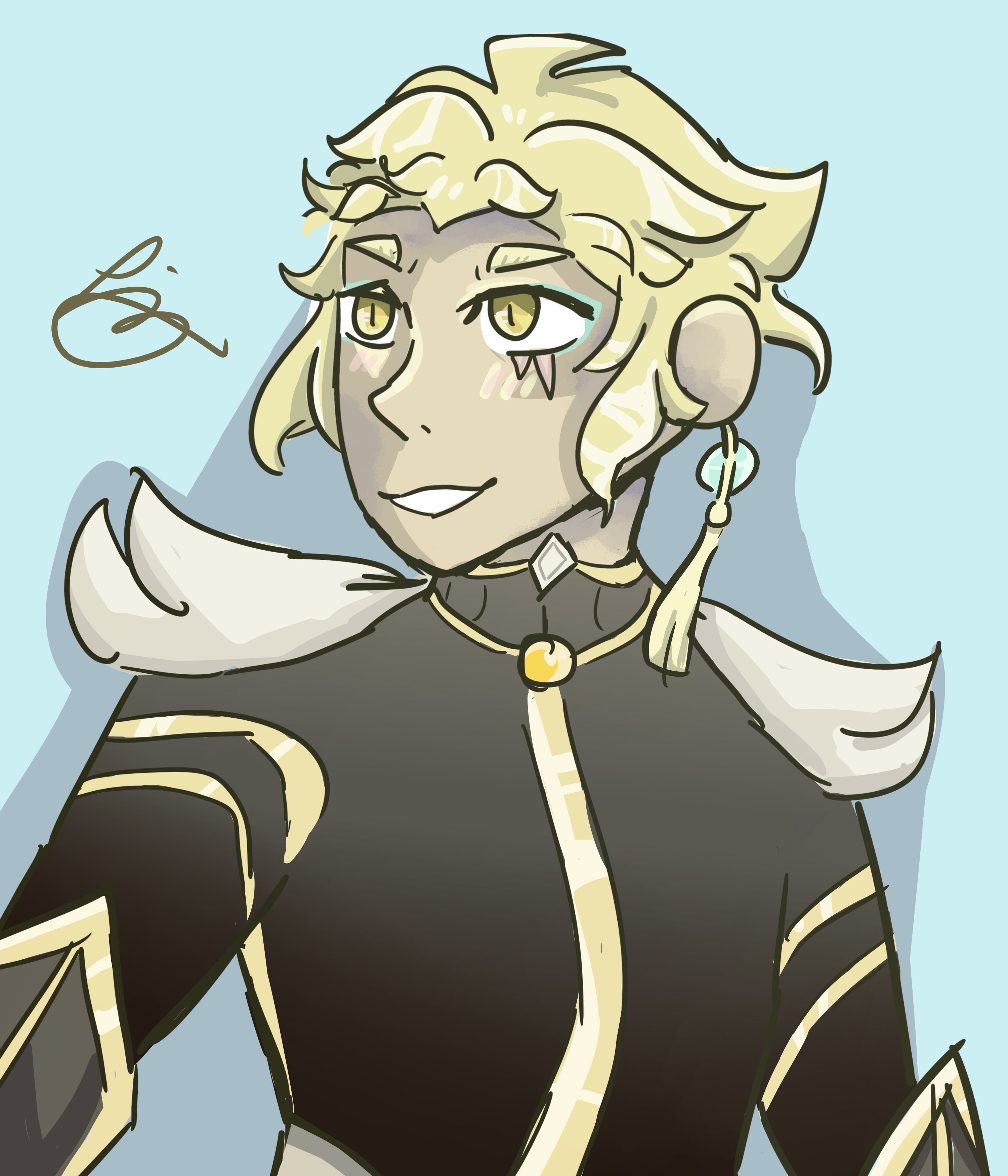 Drawing Genshin weapons as characters: Prototype Rancour | Genshin ...