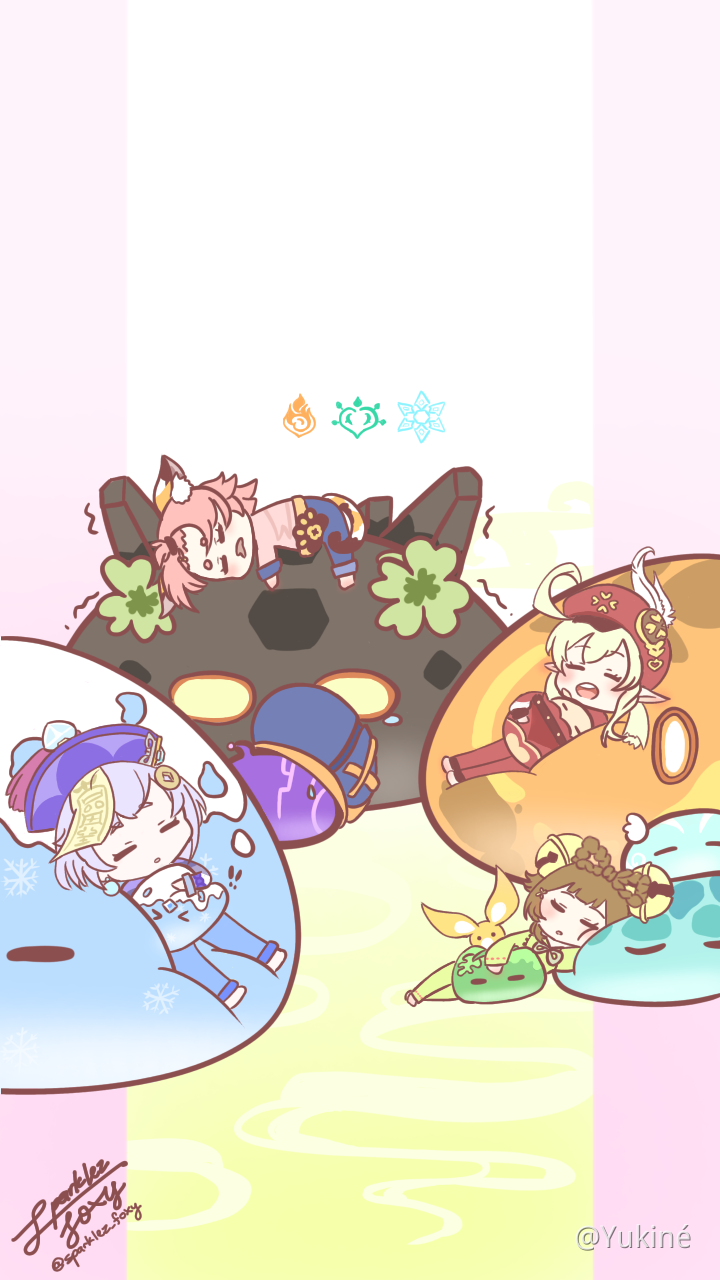 Sleepy Chibis Genshin Impact | HoYoLAB