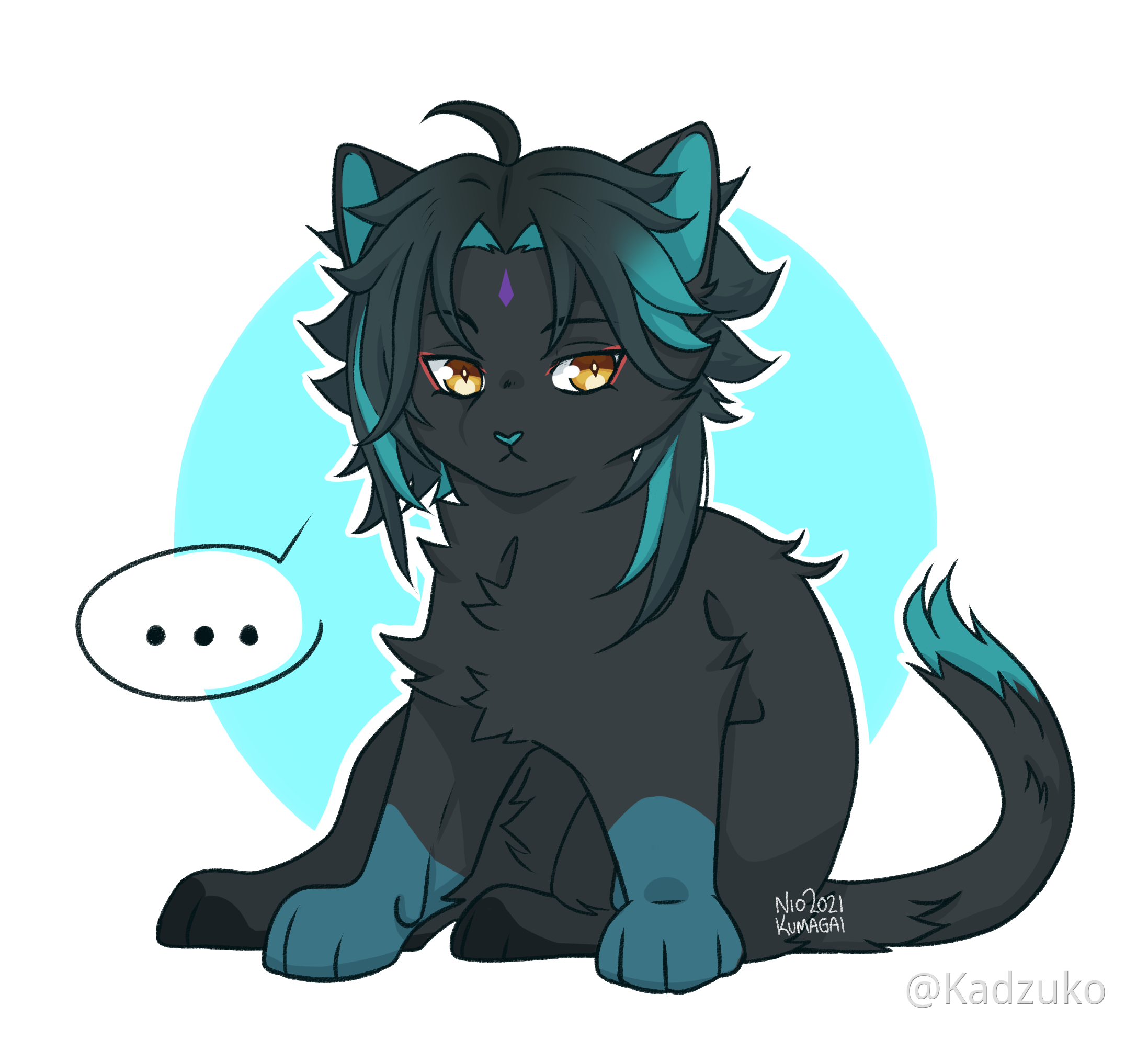 Cat Xiao Genshin Impact | HoYoLAB