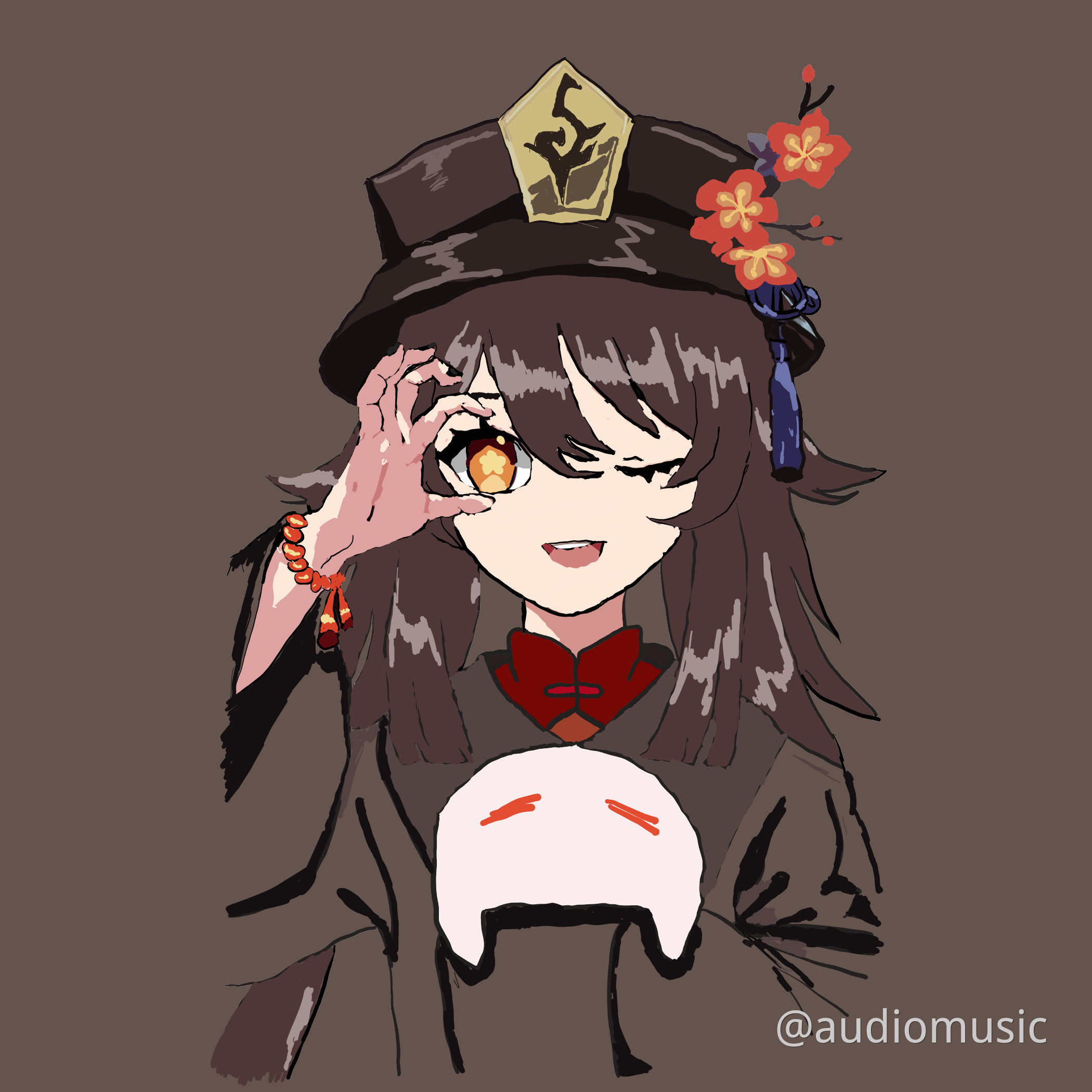 Learn to Draw Hu Tao while waiting for Hu Tao Banner | Genshin Impact ...
