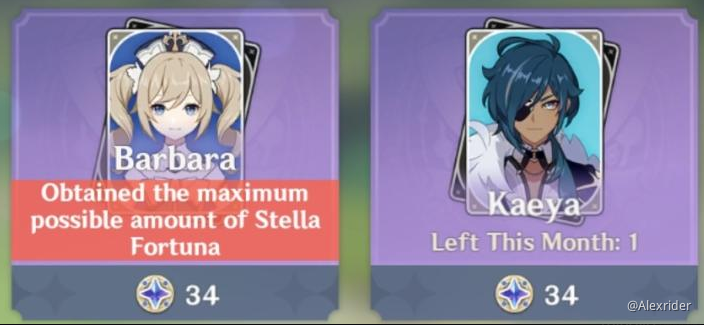 Every 4* characters in the shop Genshin Impact | HoYoLAB