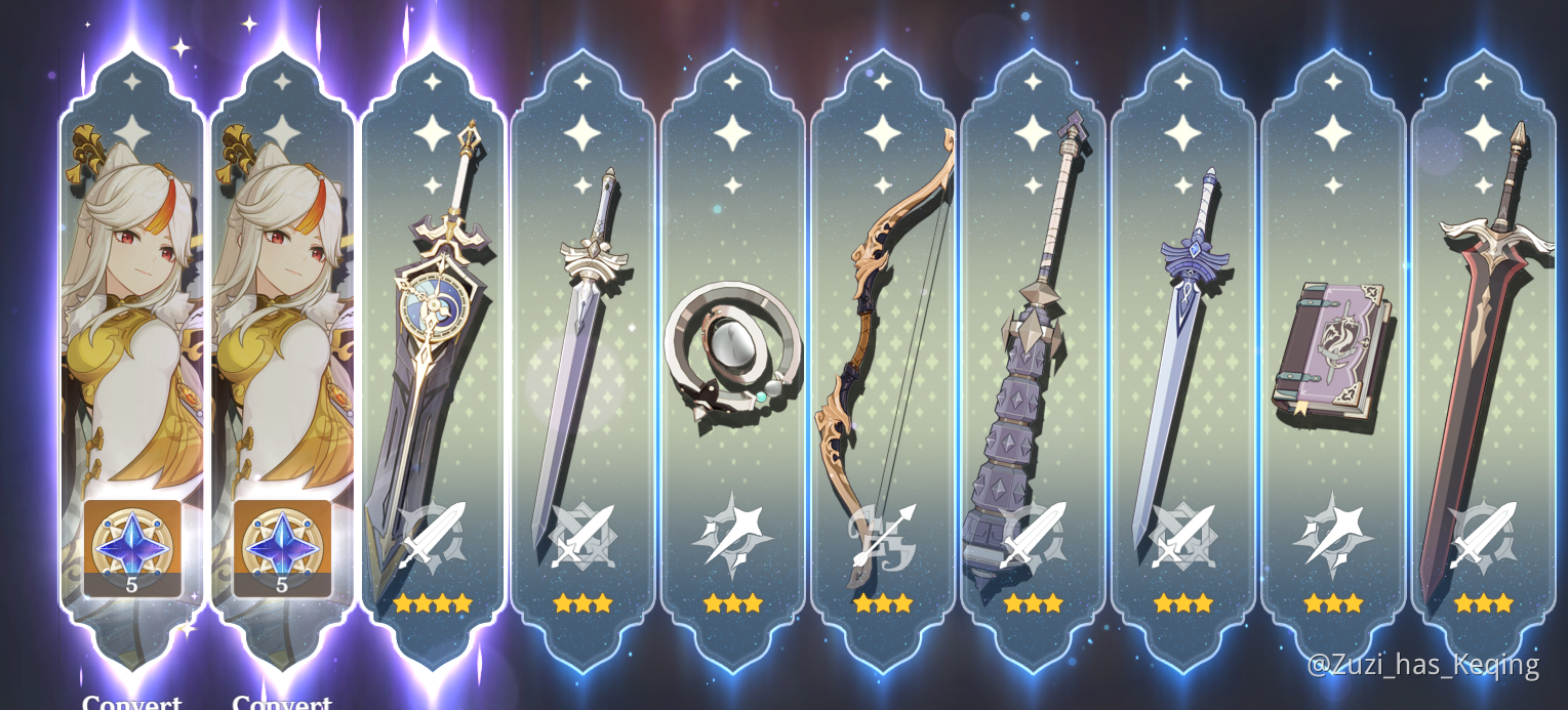 Every single roll Genshin Impact | HoYoLAB