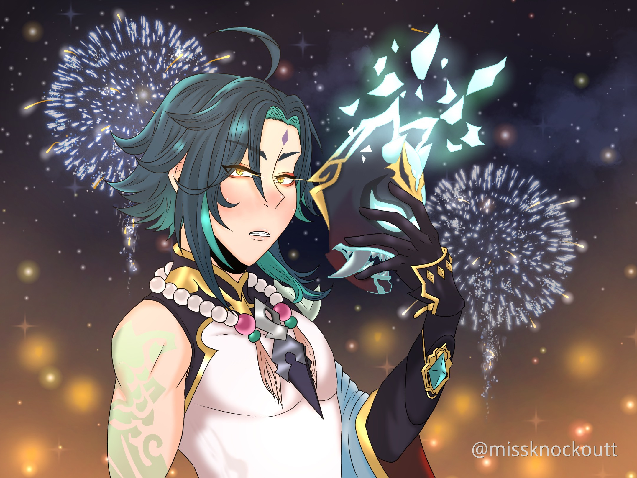 A sea of Lights - Vigilant Yaksha - Genshin Impact | HoYoLAB