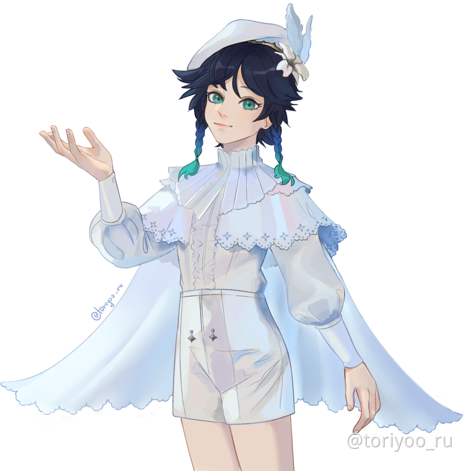 Venti's outfit Genshin Impact | HoYoLAB