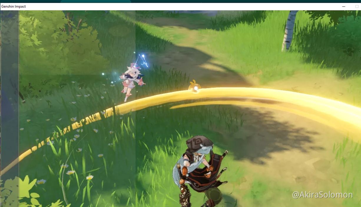 When a Genshin mobile player plays Genshin pc for the first time ...