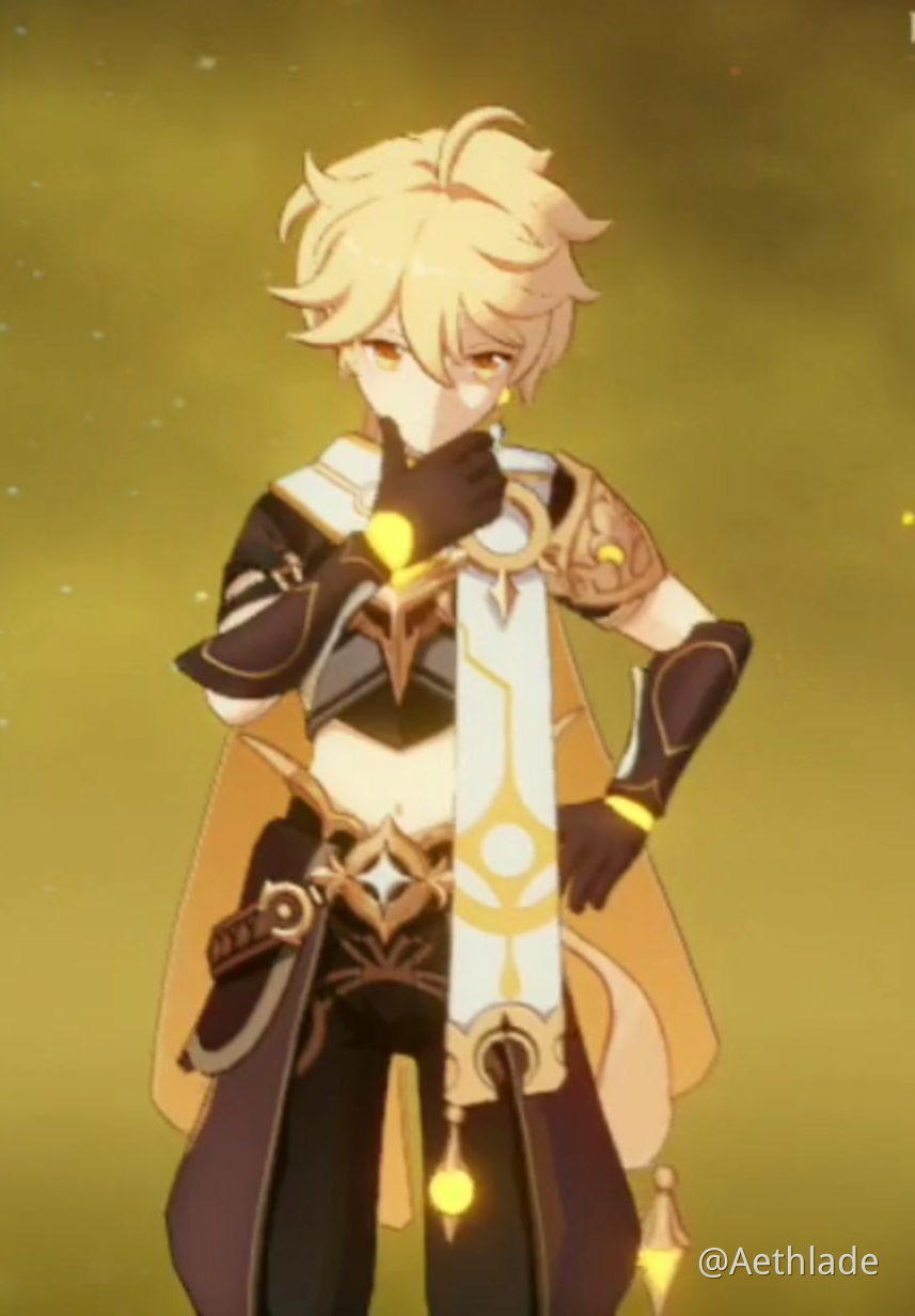 Little Fun Facts (Aether and Lumine's fighting styles Pt 1) Genshin ...