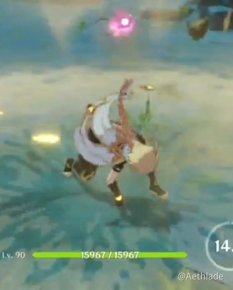 Little Fun Facts (Aether and Lumine's fighting styles Pt 1) Genshin ...