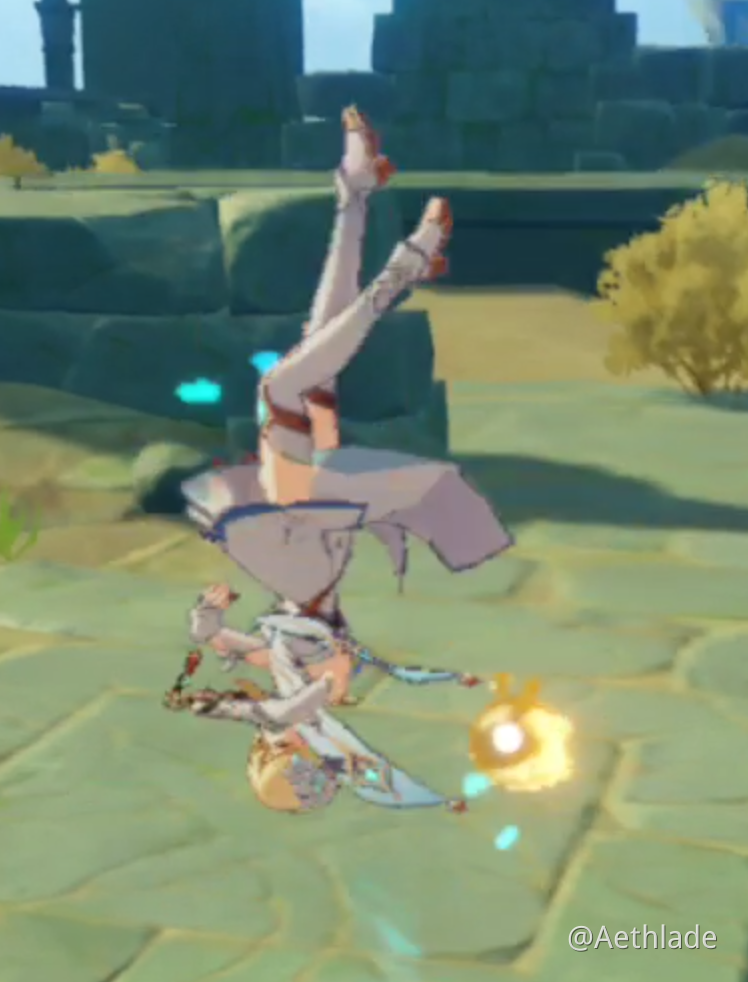 Little Fun Facts/Theory (Aether and Lumine's Fighting Styles Pt 2 ...