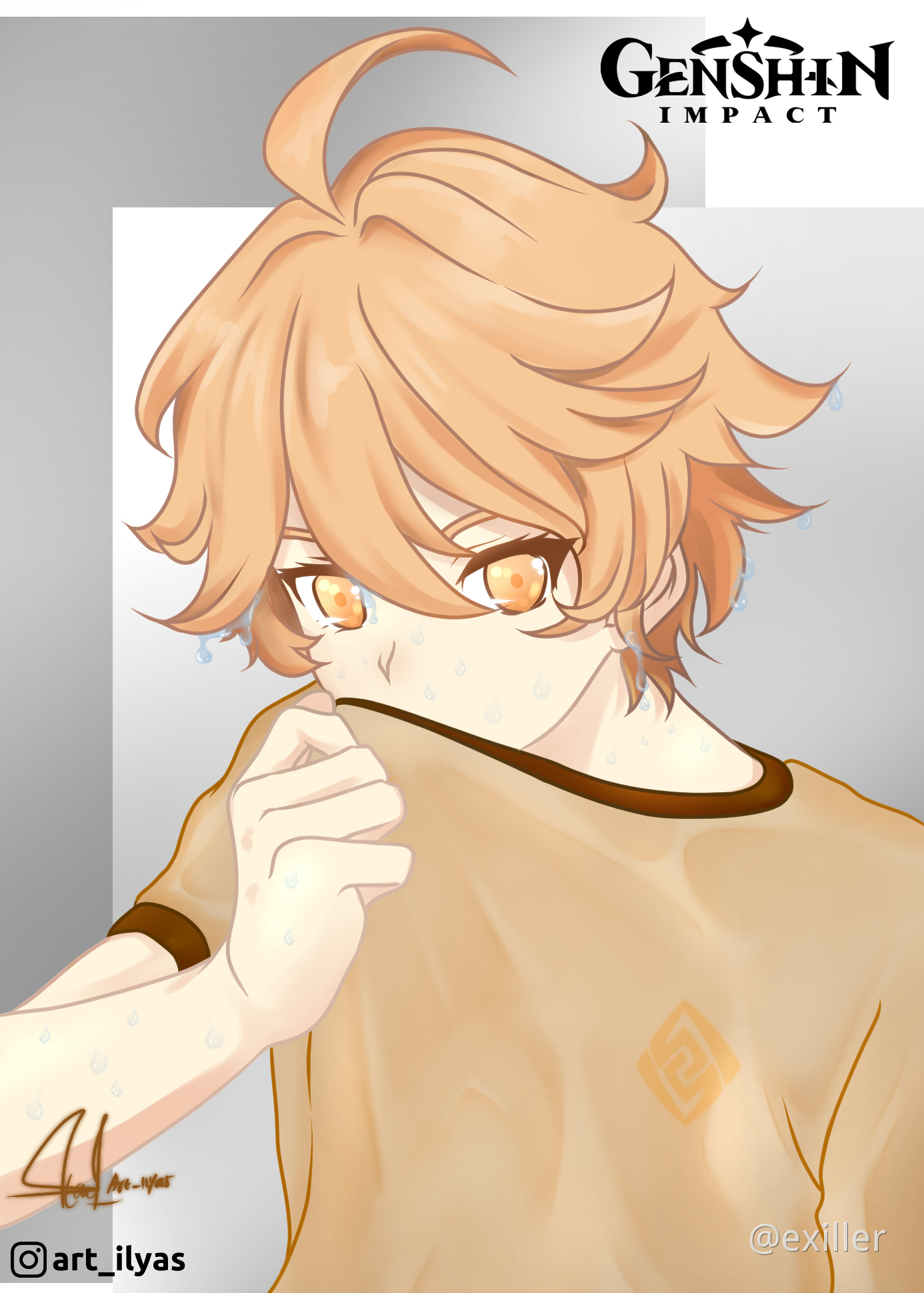 Aether Sweat GEO T-shirt - miHoYo Player Community