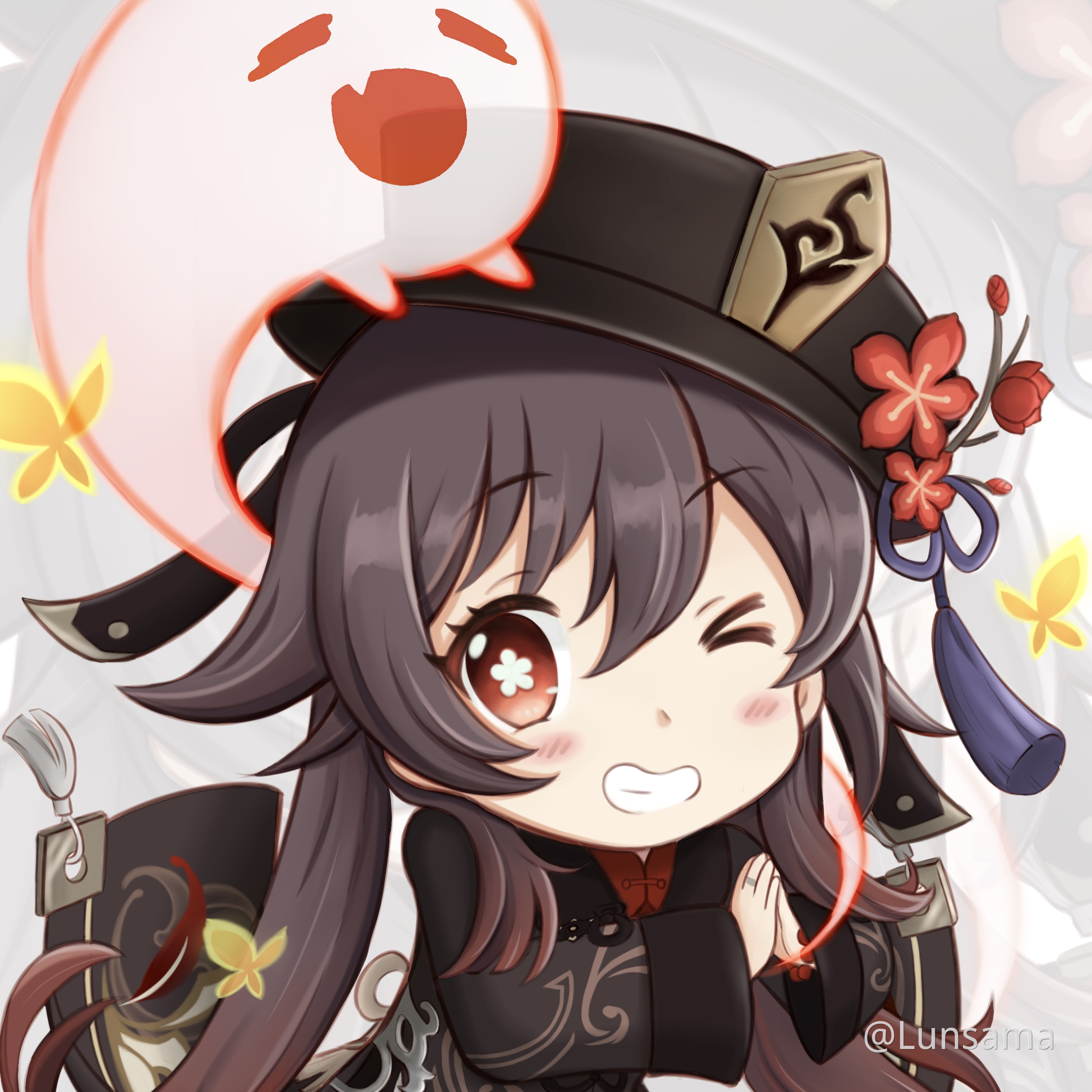 Chibi little Hutao ~ Genshin Impact | HoYoLAB