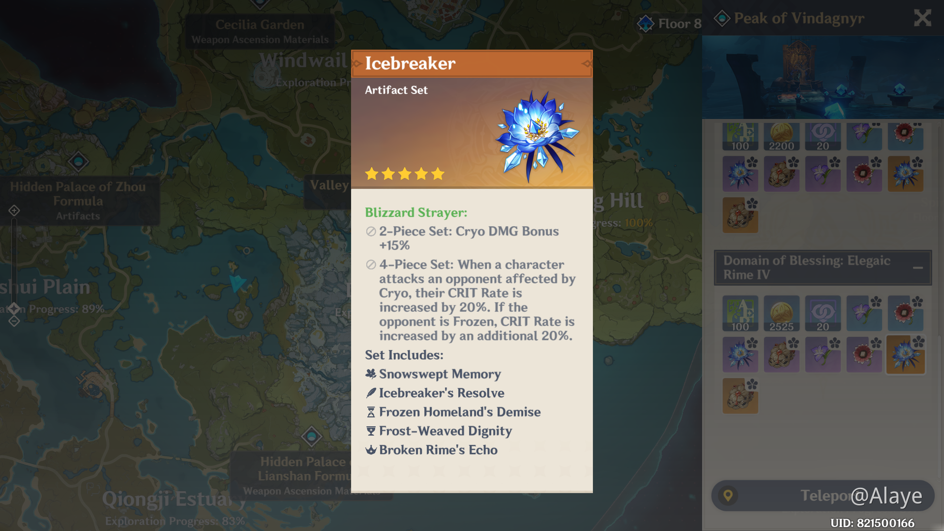 Question regarding the Icebreaker set Genshin Impact | HoYoLAB