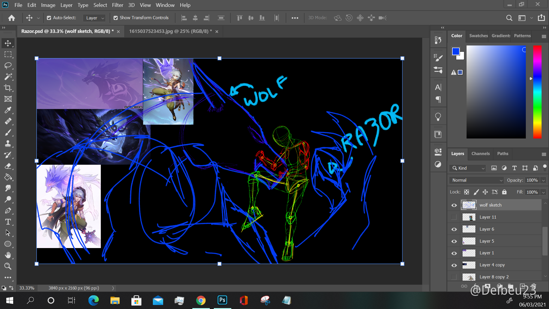 Razor Fanart on progress Genshin Impact | HoYoLAB