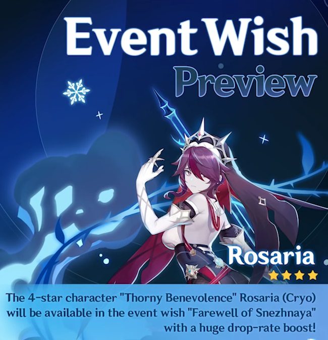 [Megathread]Rosaria Character Discussion Genshin Impact | HoYoLAB