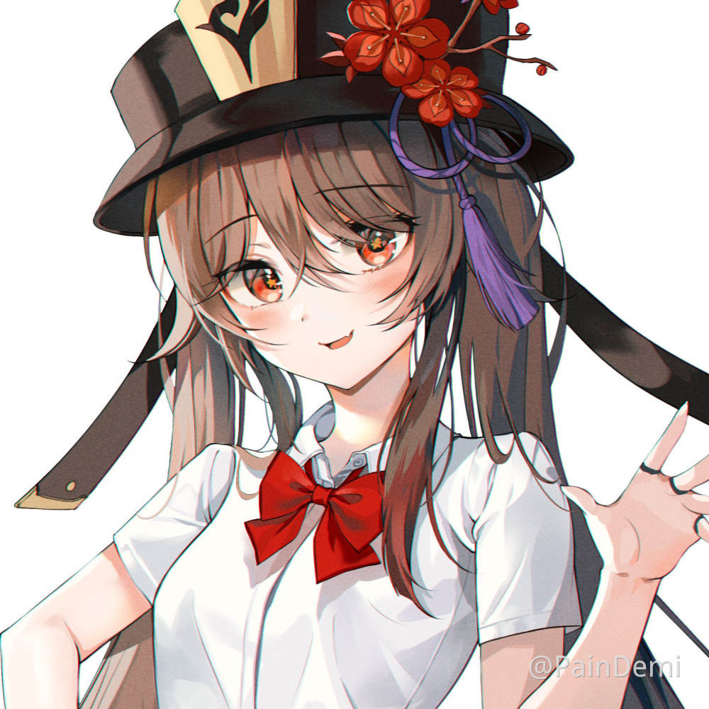 School Hu Tao (by @ss8rsm) Genshin Impact | HoYoLAB