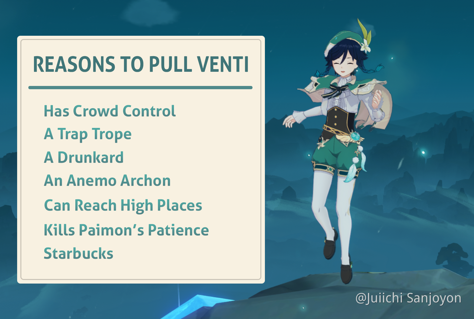 Venti Re-Run and Why Go For It Genshin Impact | HoYoLAB