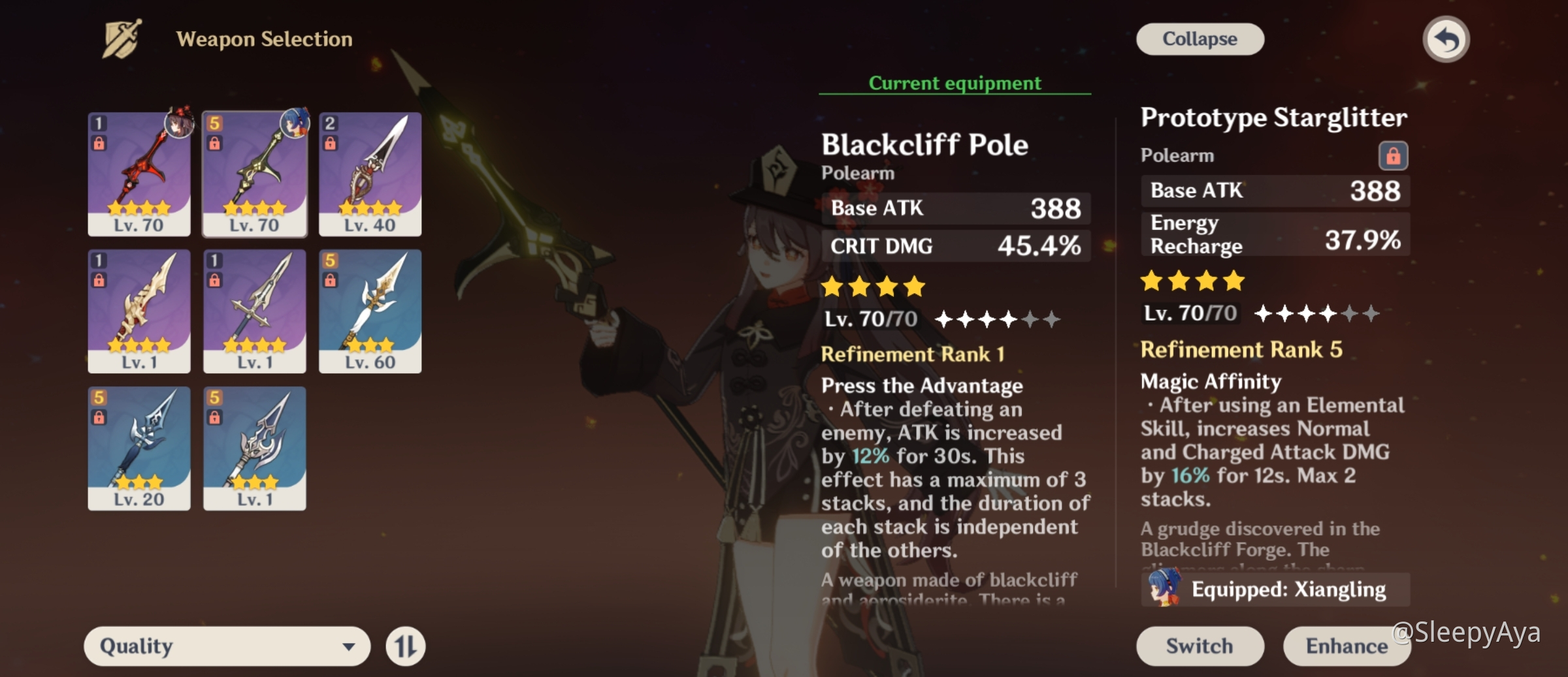 Prototype Starglitter on Hu tao? Genshin Impact | HoYoLAB