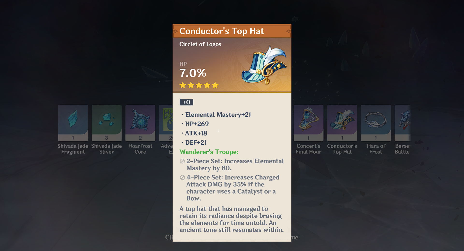 200 likes and I'll roll this rare artifact with all flat substats to ...