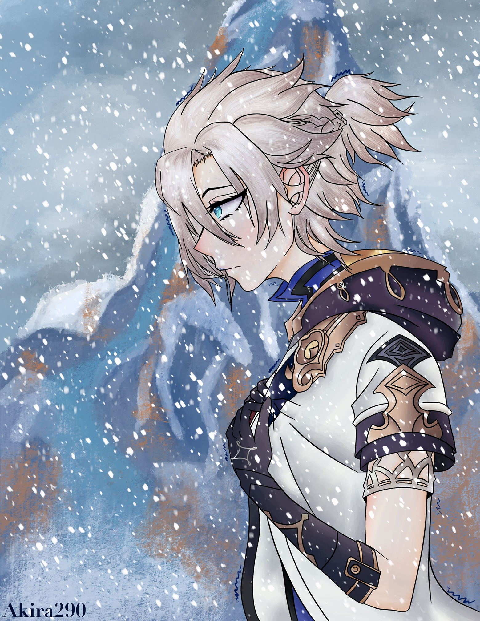 Albedo Fanart! Genshin Impact | HoYoLAB